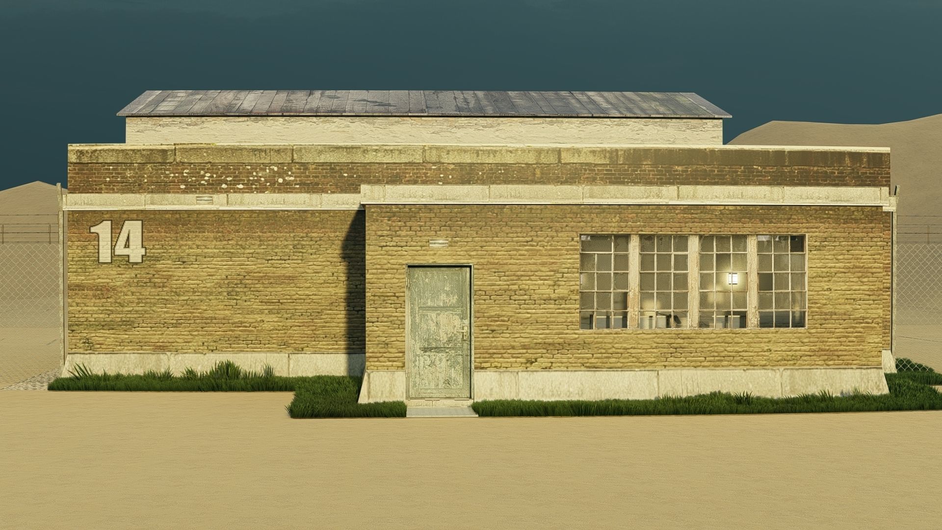 Project IGI Security Building 3D model animated | CGTrader