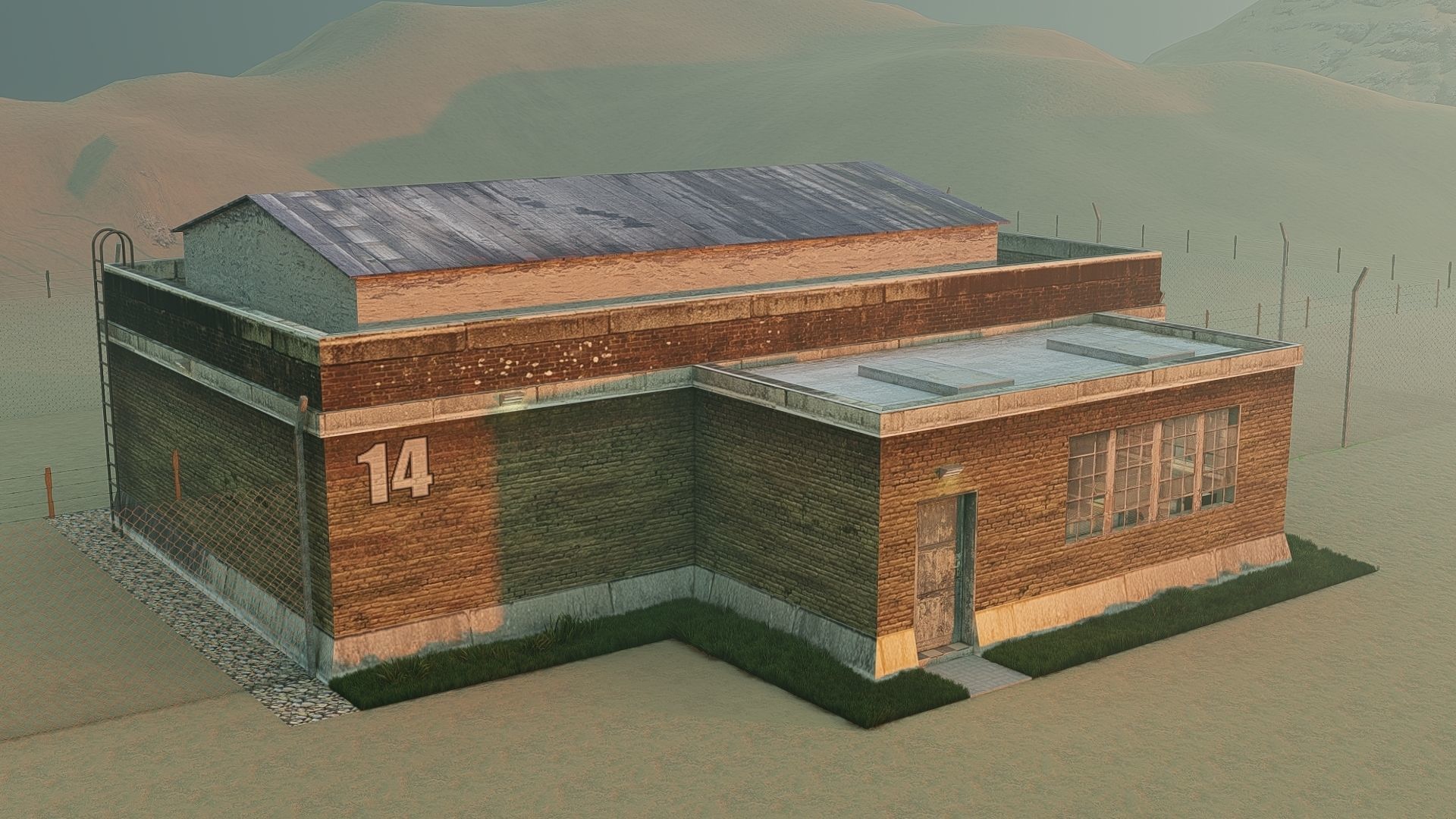 Project IGI Security Building 3D model animated | CGTrader