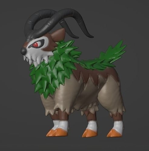 Gogoat 3D model 3D printable | CGTrader