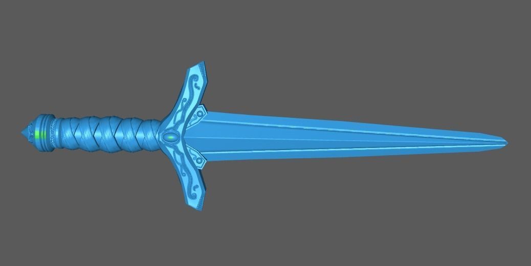 Adaga Real 3D model 3D printable | CGTrader