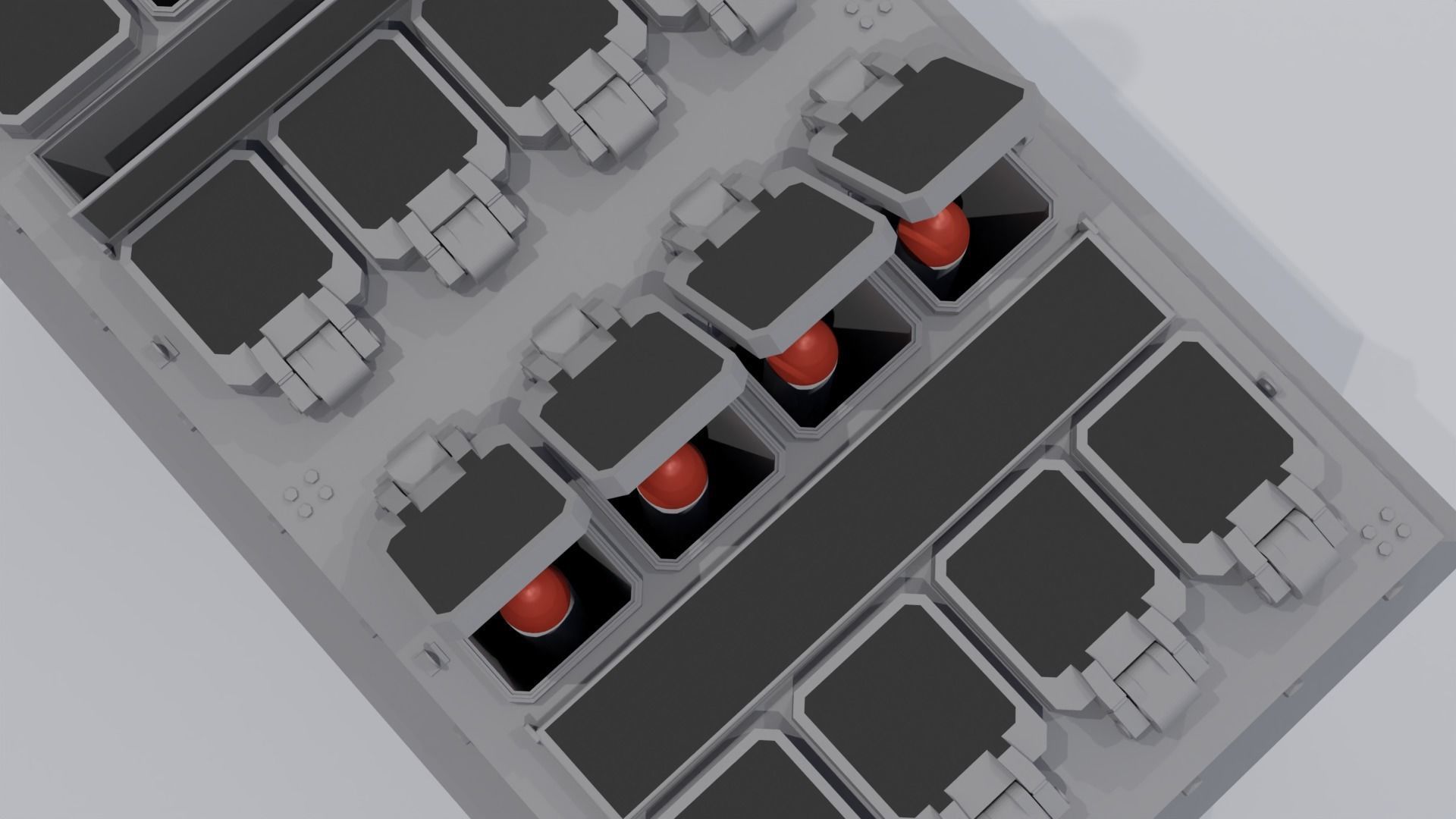 Vertical Launching System BGM 109 Tomahawk 3D model | CGTrader