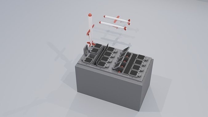 Vertical Launching System BGM 109 Tomahawk 3D model | CGTrader