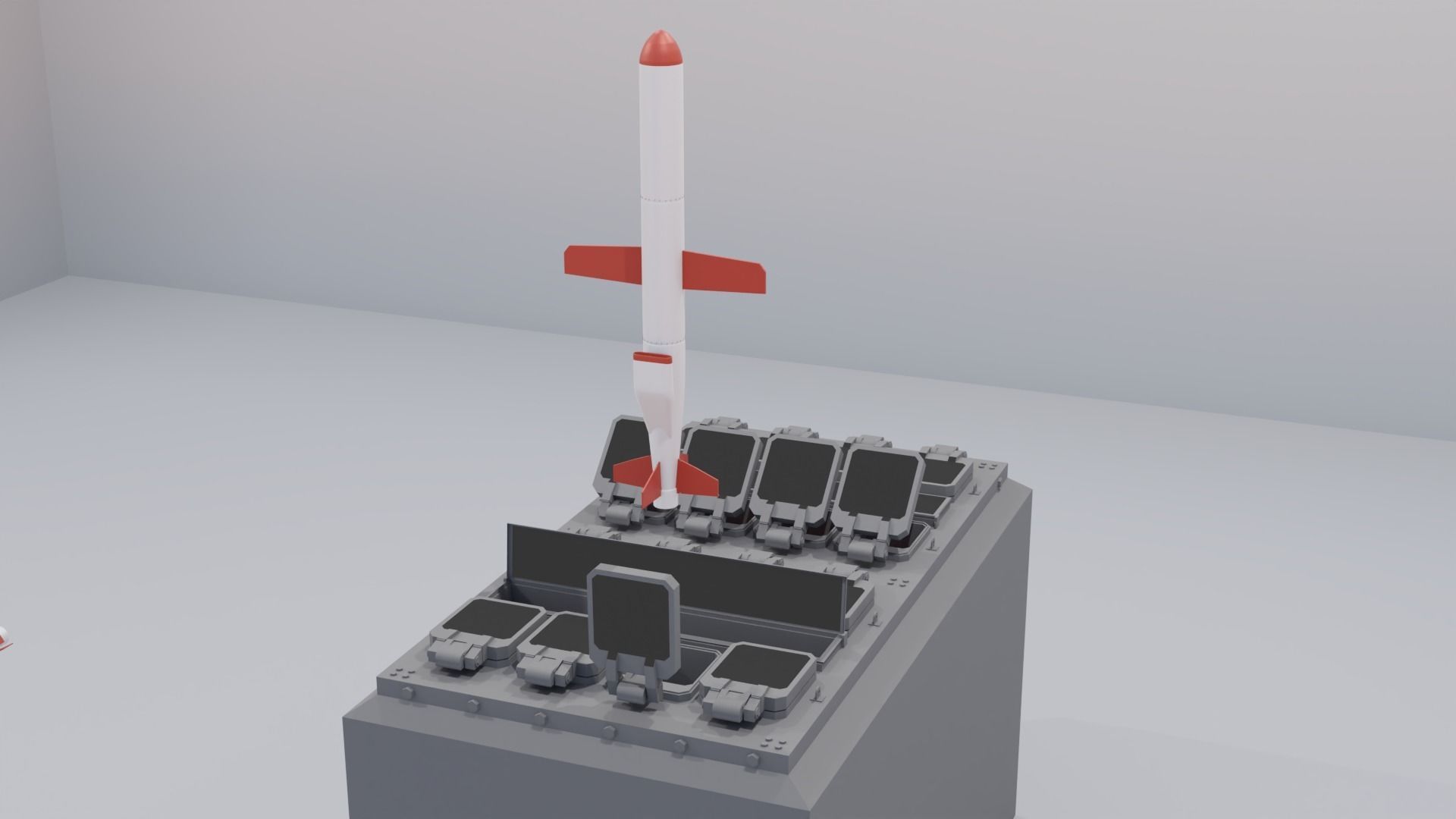 Vertical Launching System BGM 109 Tomahawk 3D model | CGTrader