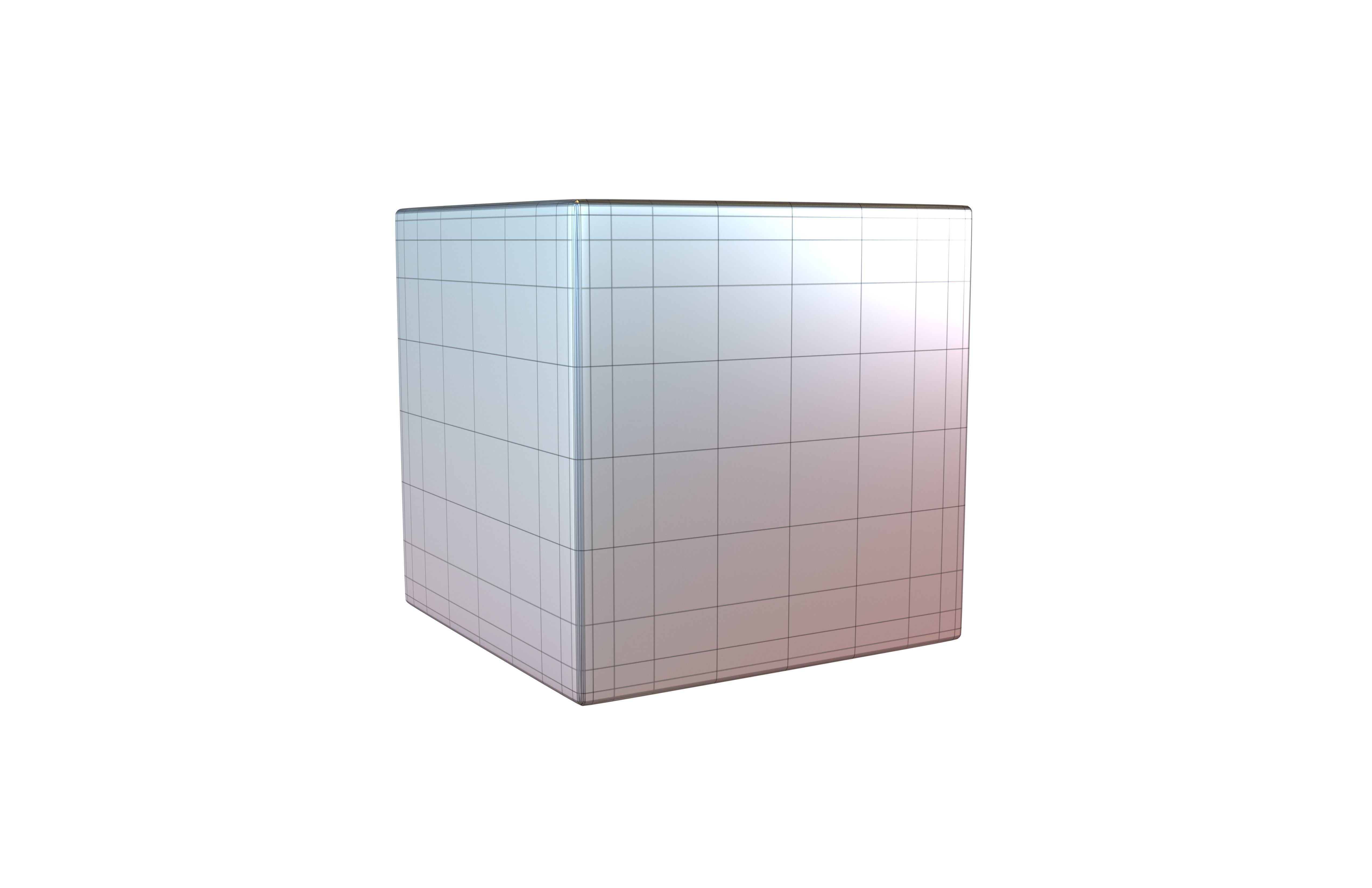 3D model Cube Geometric Shape v1 008 VR / AR / low-poly | CGTrader