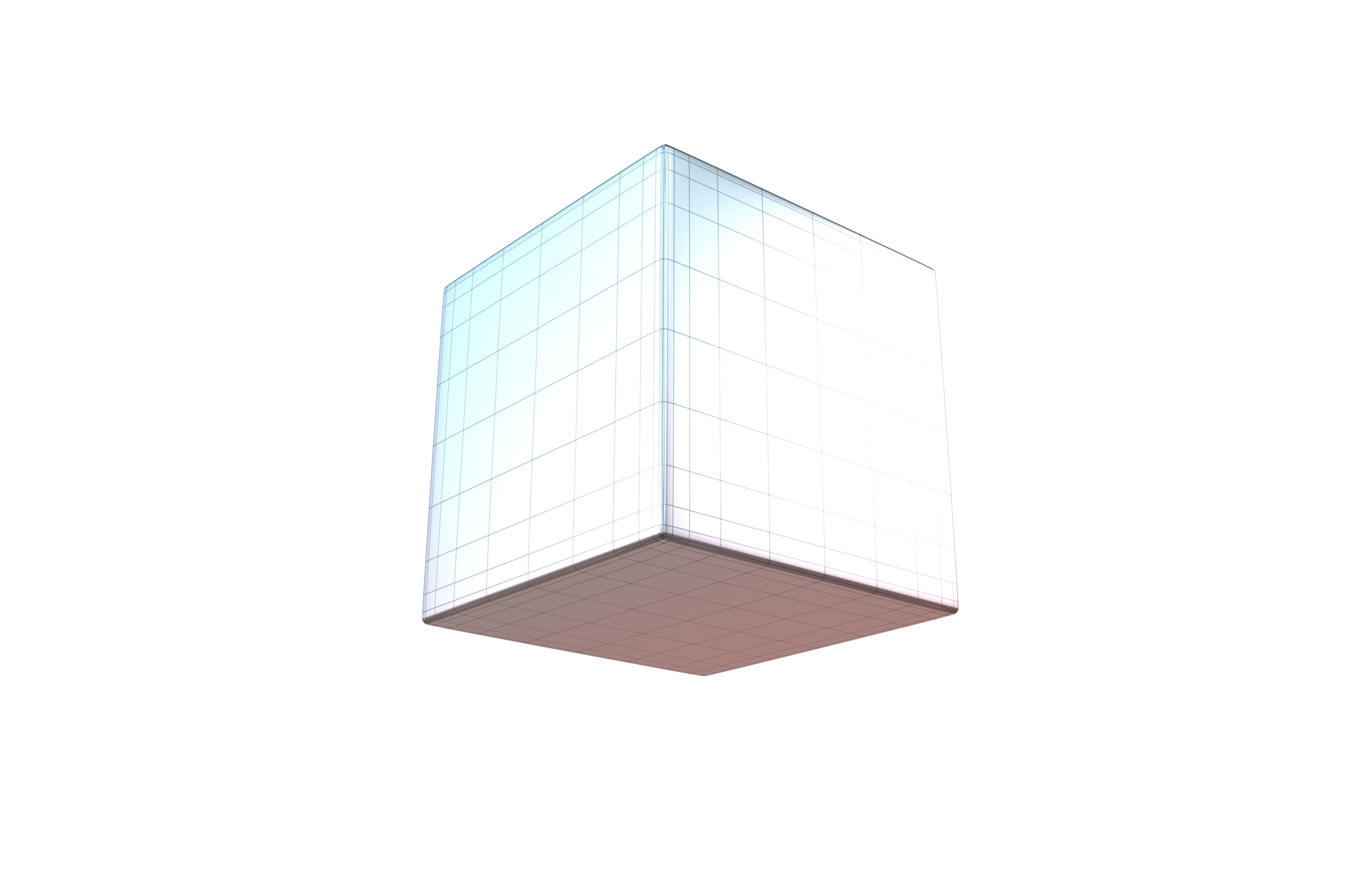 3D model Cube Geometric Shape v1 008 VR / AR / low-poly | CGTrader