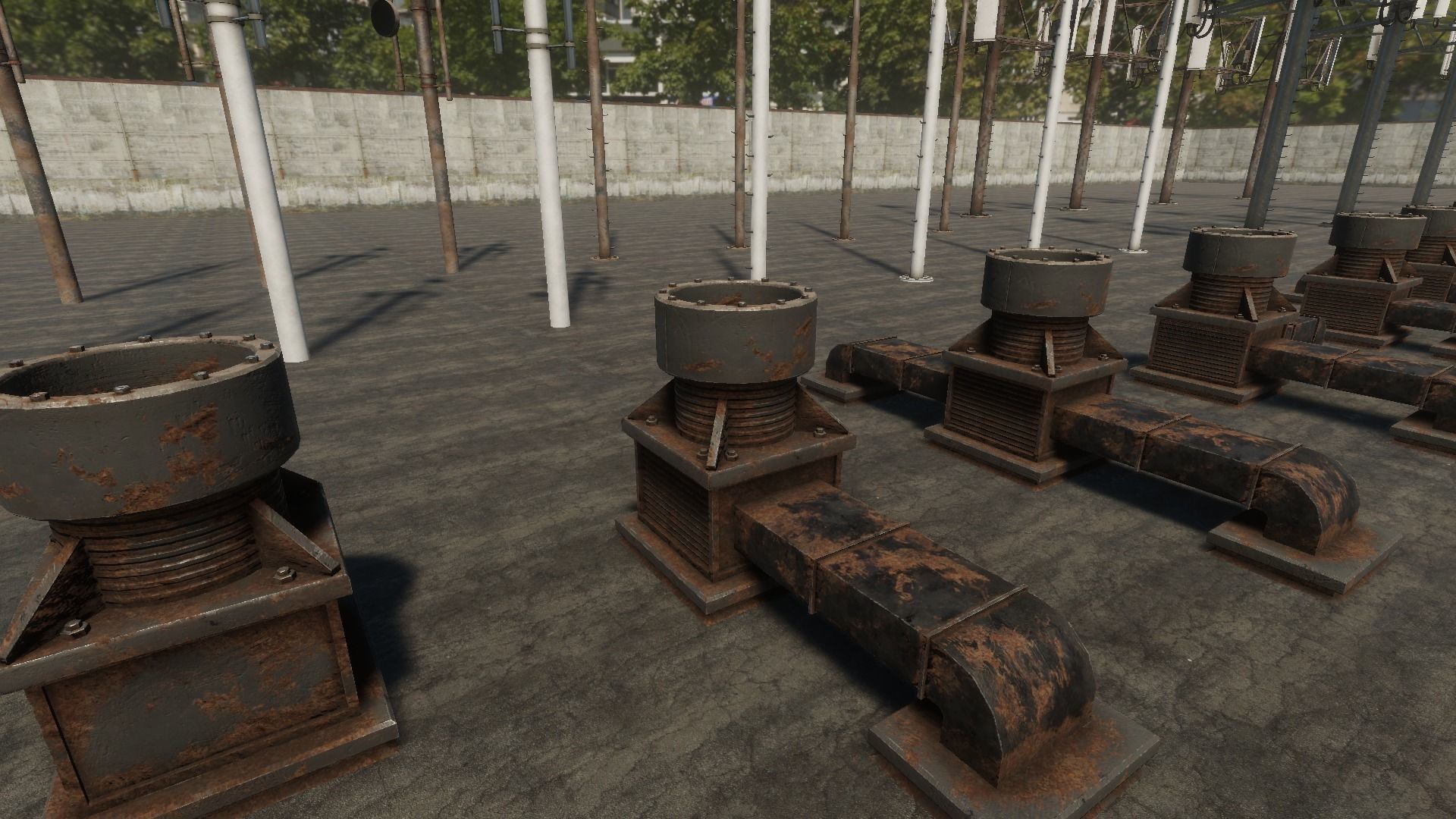 3D model HQ Rooftop Props Collection - PBR VR / AR / low-poly | CGTrader