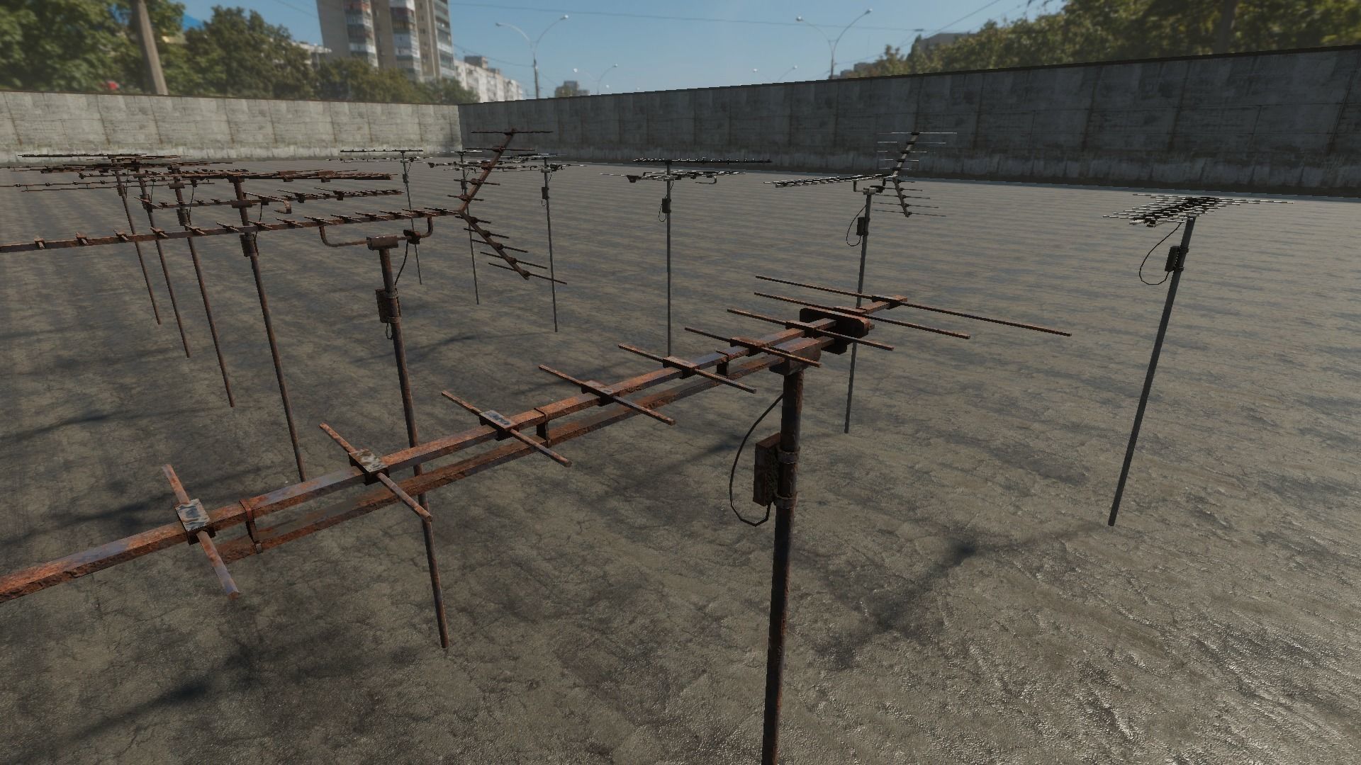 3D model HQ Rooftop Props Collection - PBR VR / AR / low-poly | CGTrader