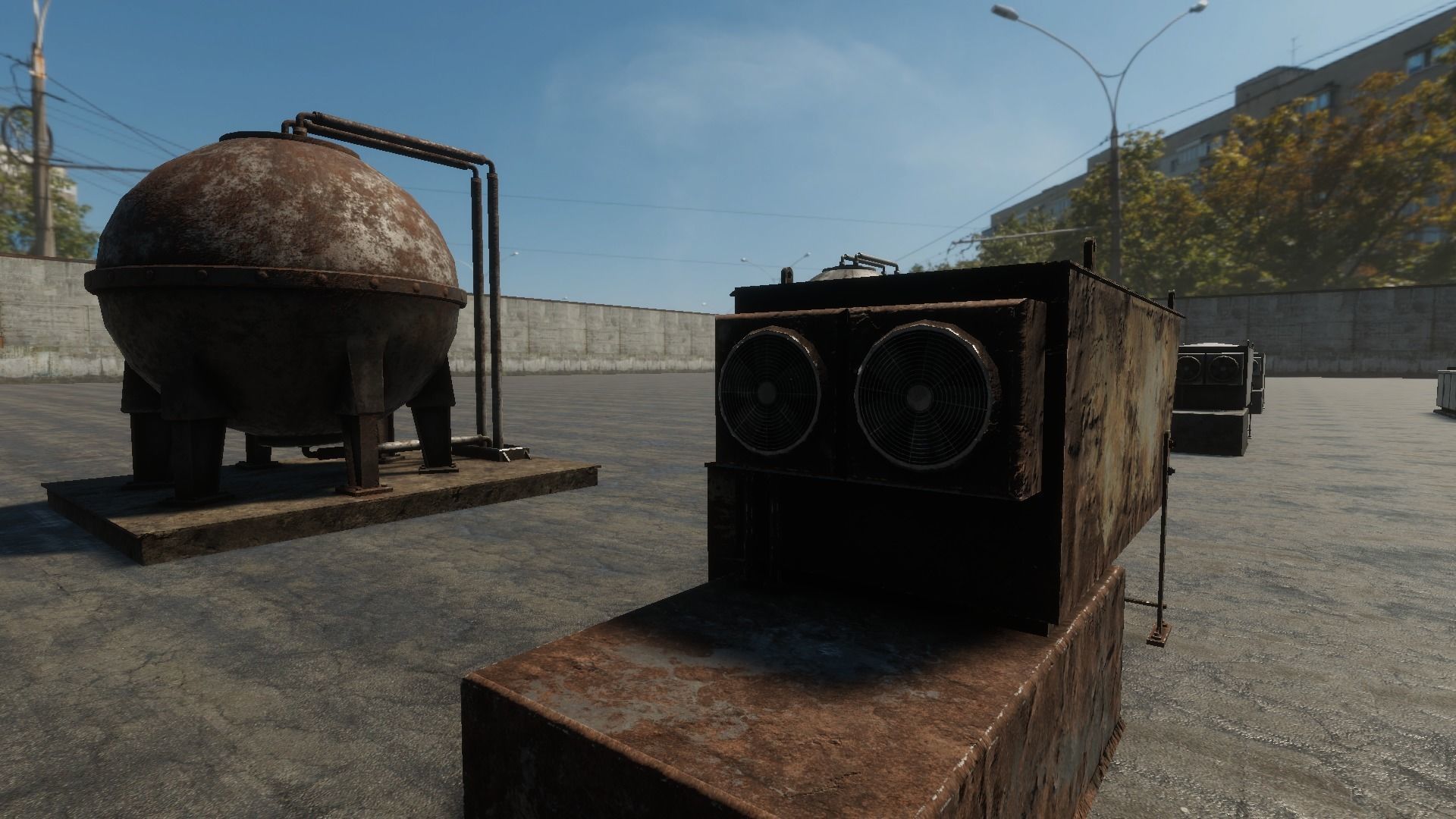3D model HQ Rooftop Props Collection - PBR VR / AR / low-poly | CGTrader