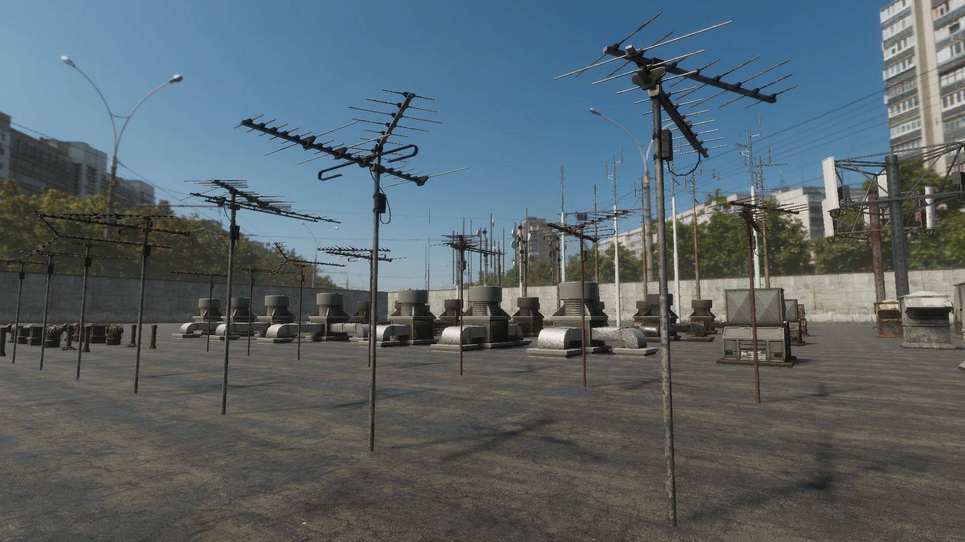 3D model HQ Rooftop Props Collection - PBR VR / AR / low-poly | CGTrader