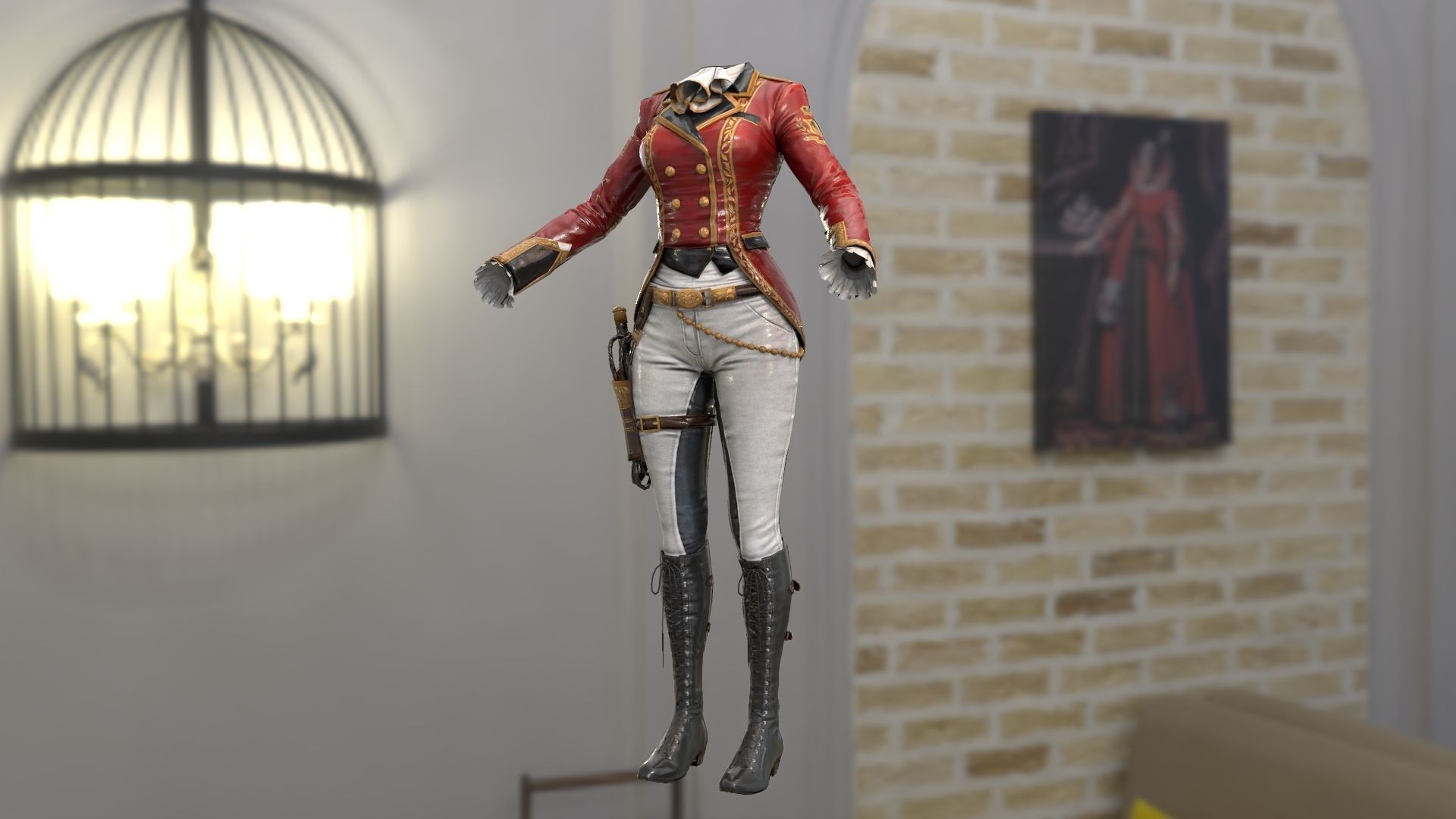 3D model Royal Family Queen Cloth VR / AR / low-poly | CGTrader