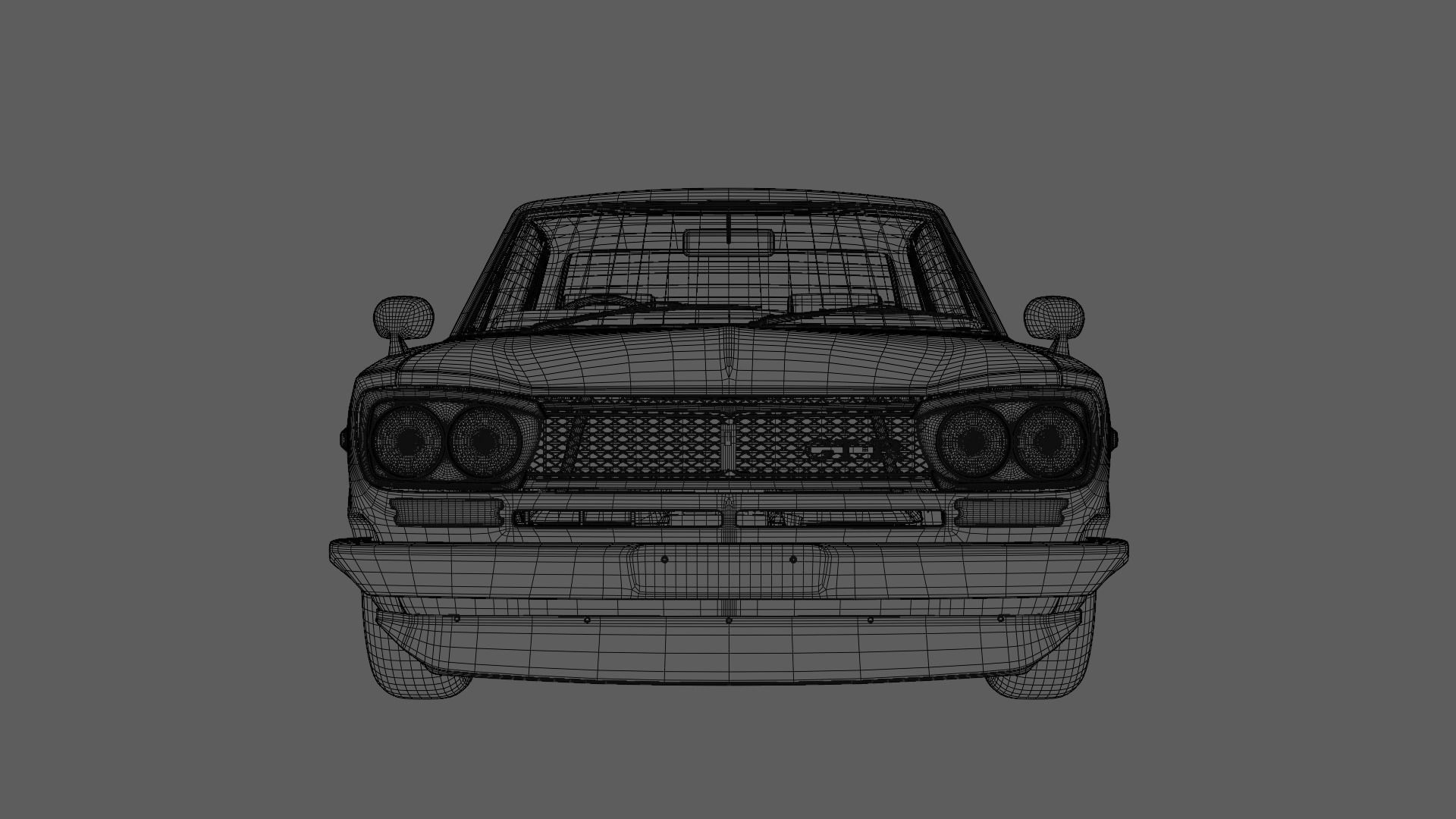 Nissan Skyline GTR 3D model | CGTrader