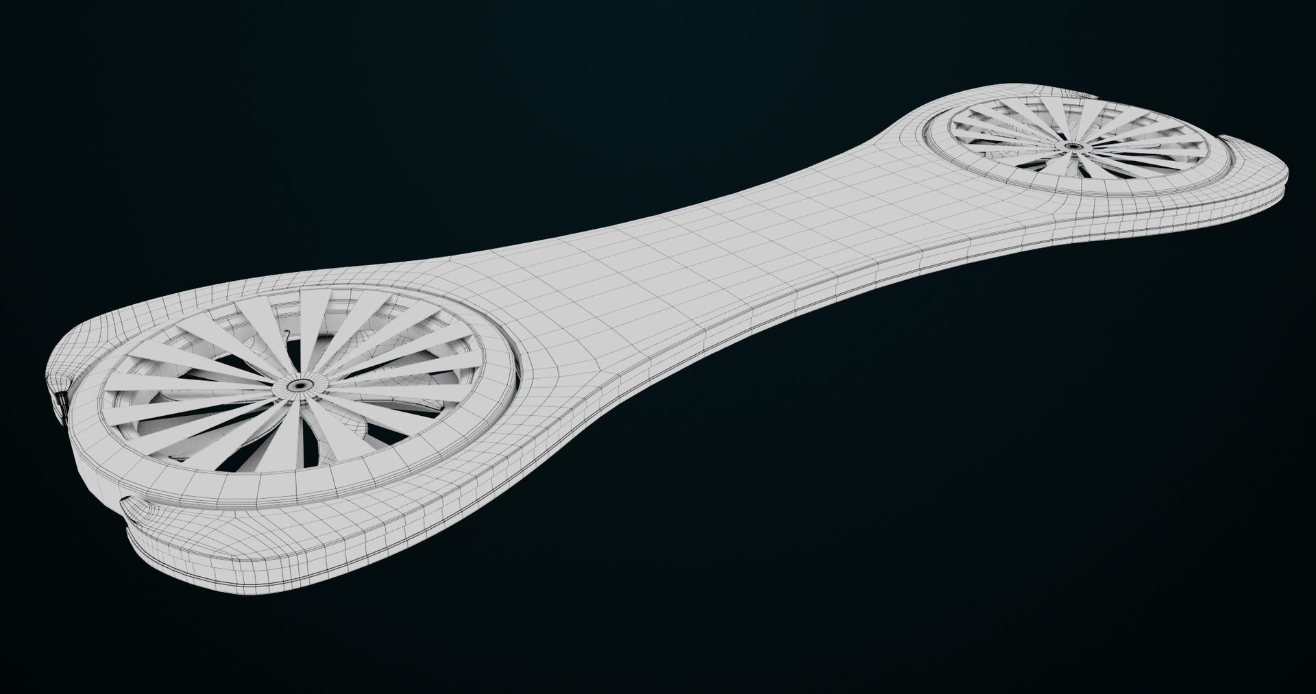 3D Model Collection 5 Sci Fi Hoverboards All PBR Unity UE Textures Included VR / AR / low-poly ...