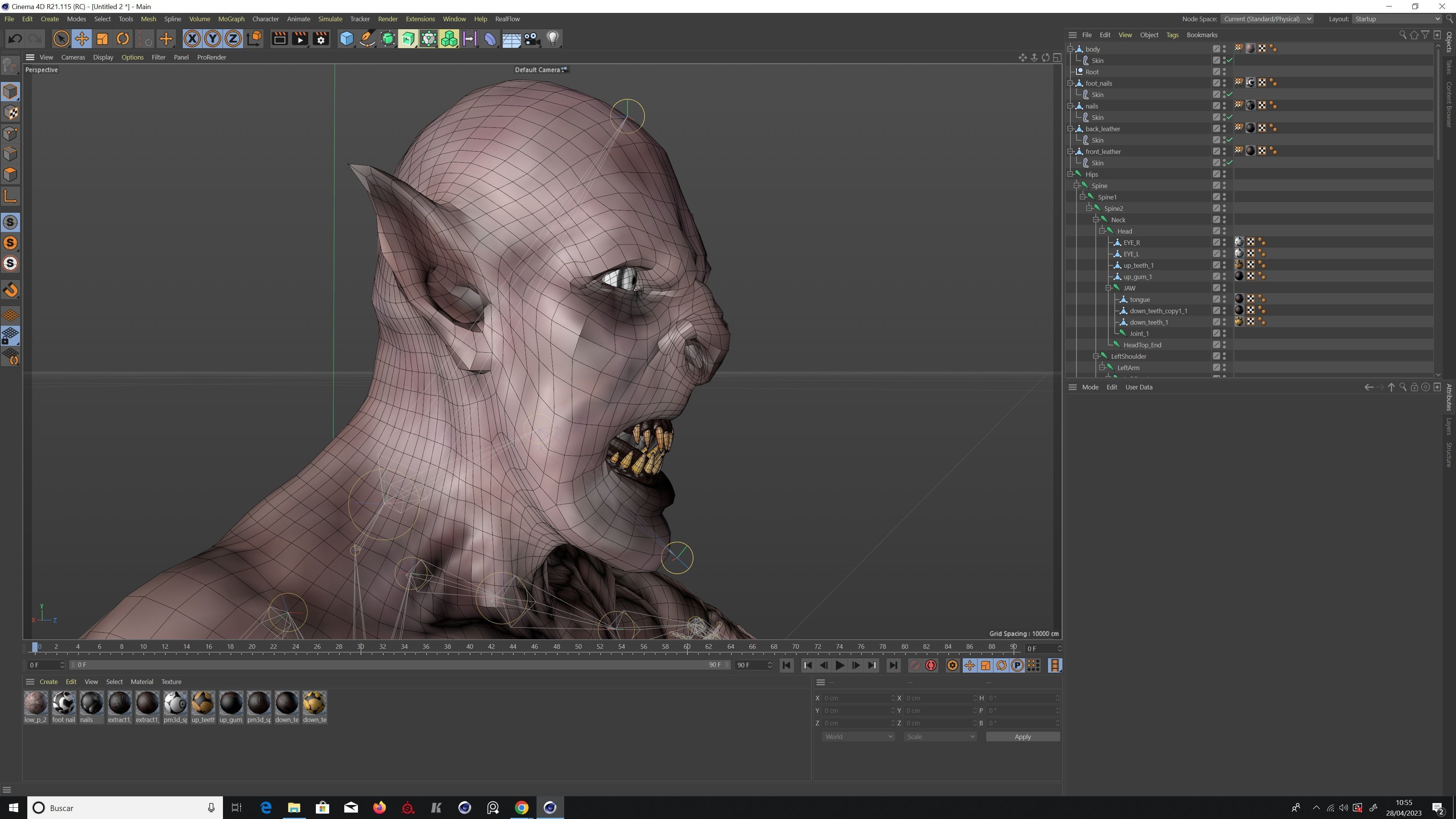 VAMPIRE 3D model animated rigged | CGTrader