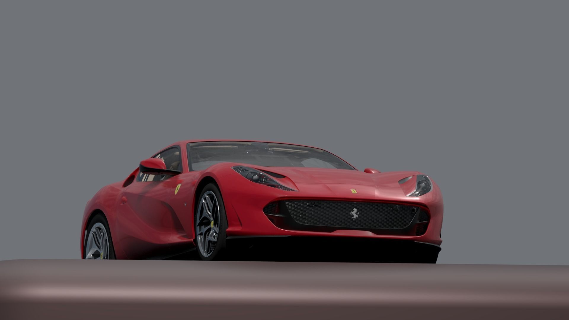 3D model Ferrari 812 Superfast - Photorealistic VR / AR / low-poly ...