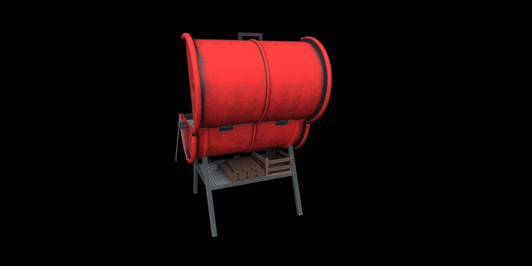 3D model GAME READY - BBQ ASSET VR / AR / low-poly | CGTrader