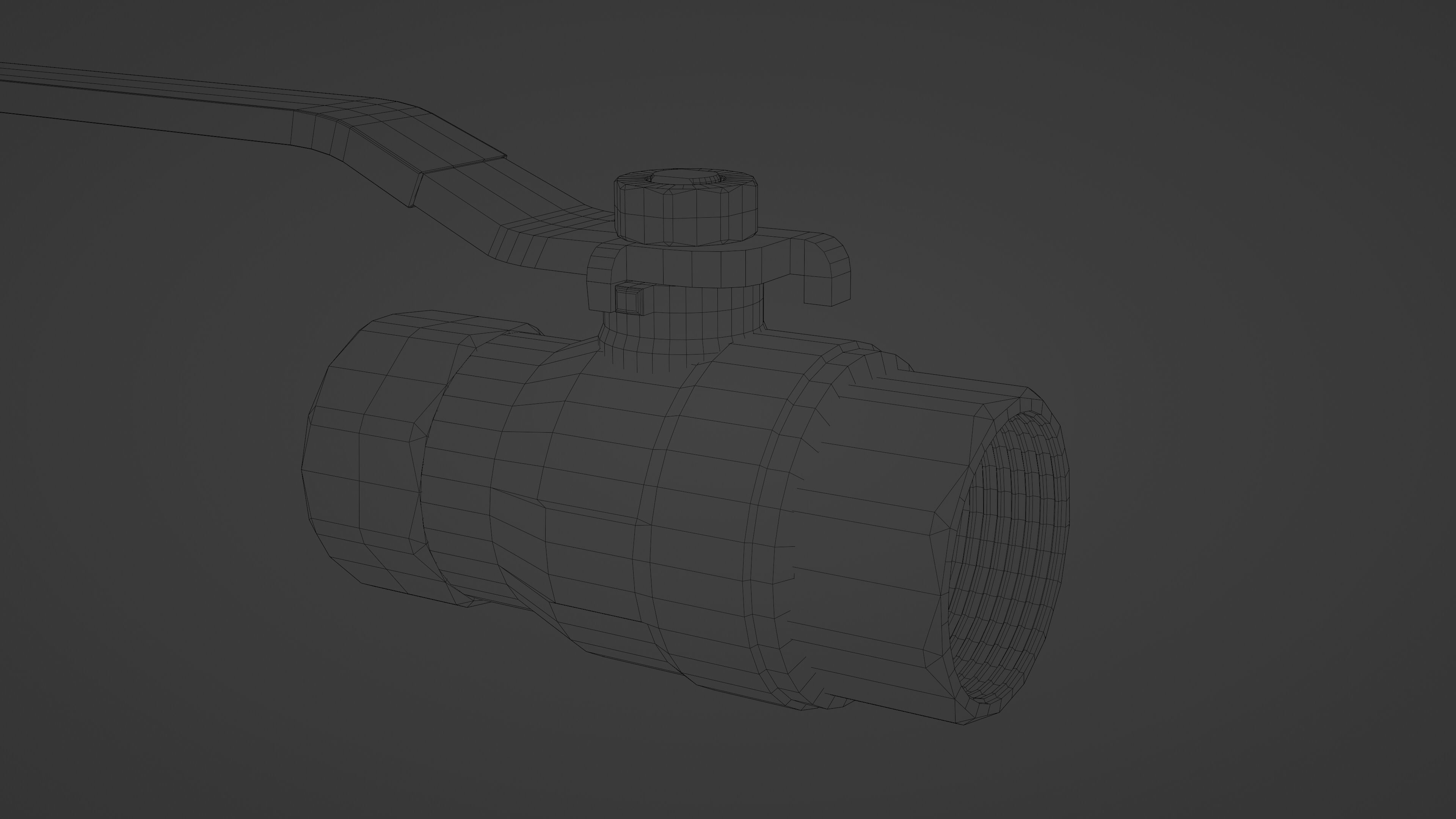 3D model BALL VALVE VR / AR / low-poly | CGTrader