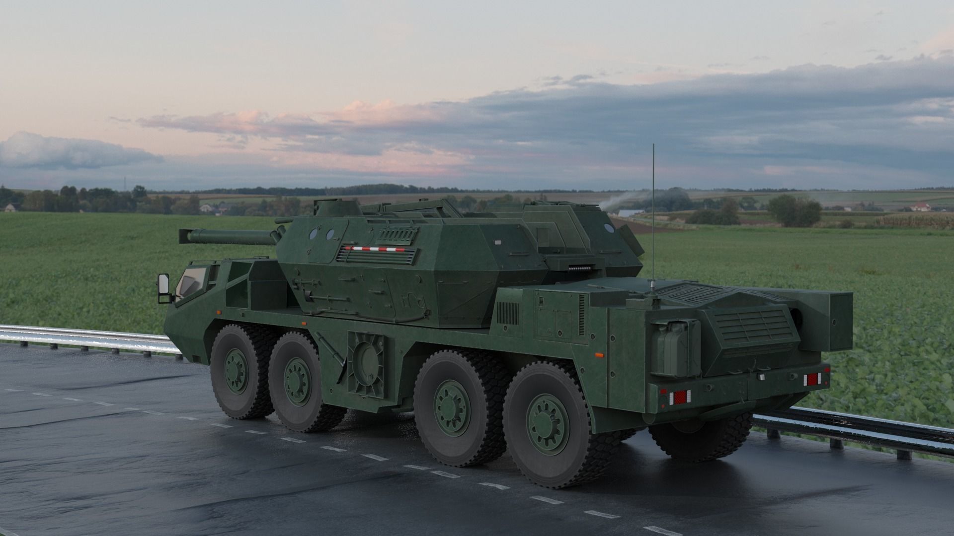 Dana M2 - VZ77 3D model | CGTrader