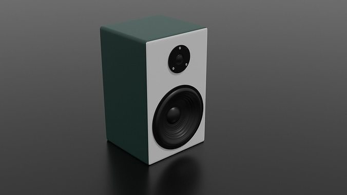 3D model Low Poly Generic Speaker PBR VR / AR / low-poly | CGTrader