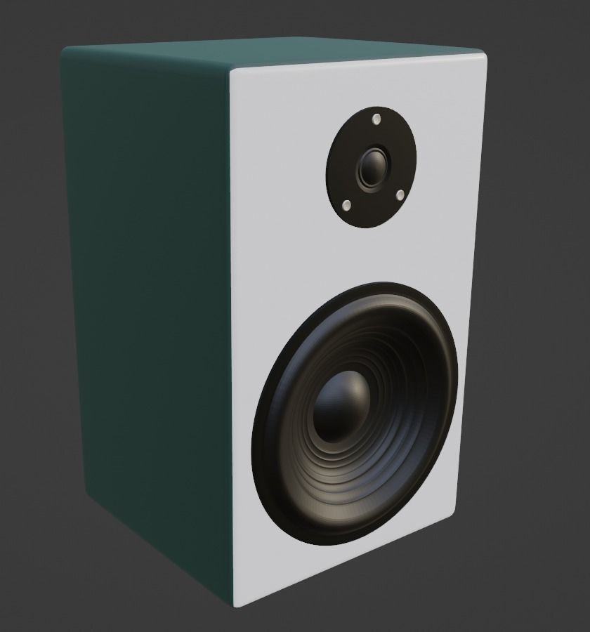 3D model Low Poly Generic Speaker PBR VR / AR / low-poly | CGTrader
