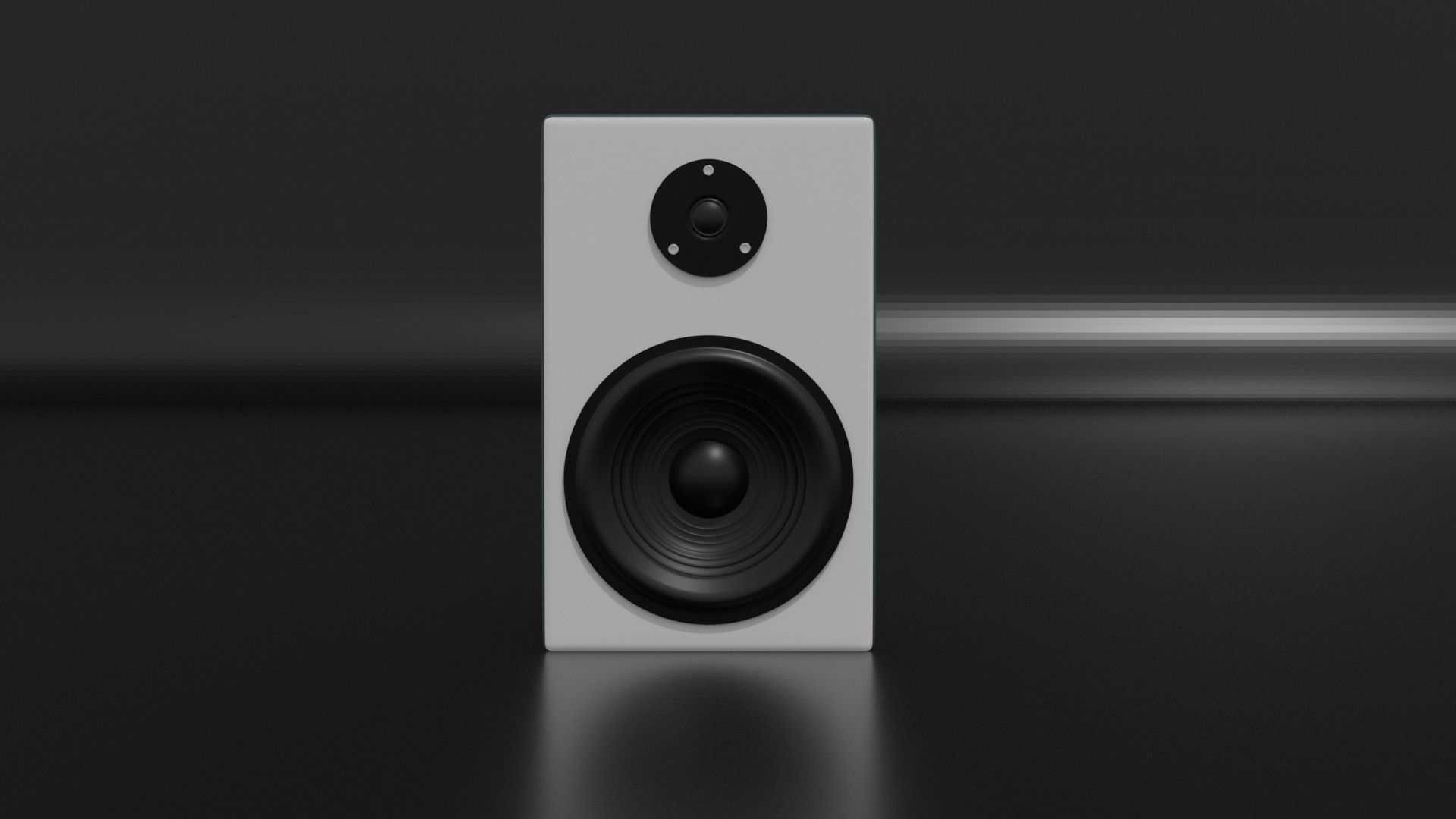 3D model Low Poly Generic Speaker PBR VR / AR / low-poly | CGTrader