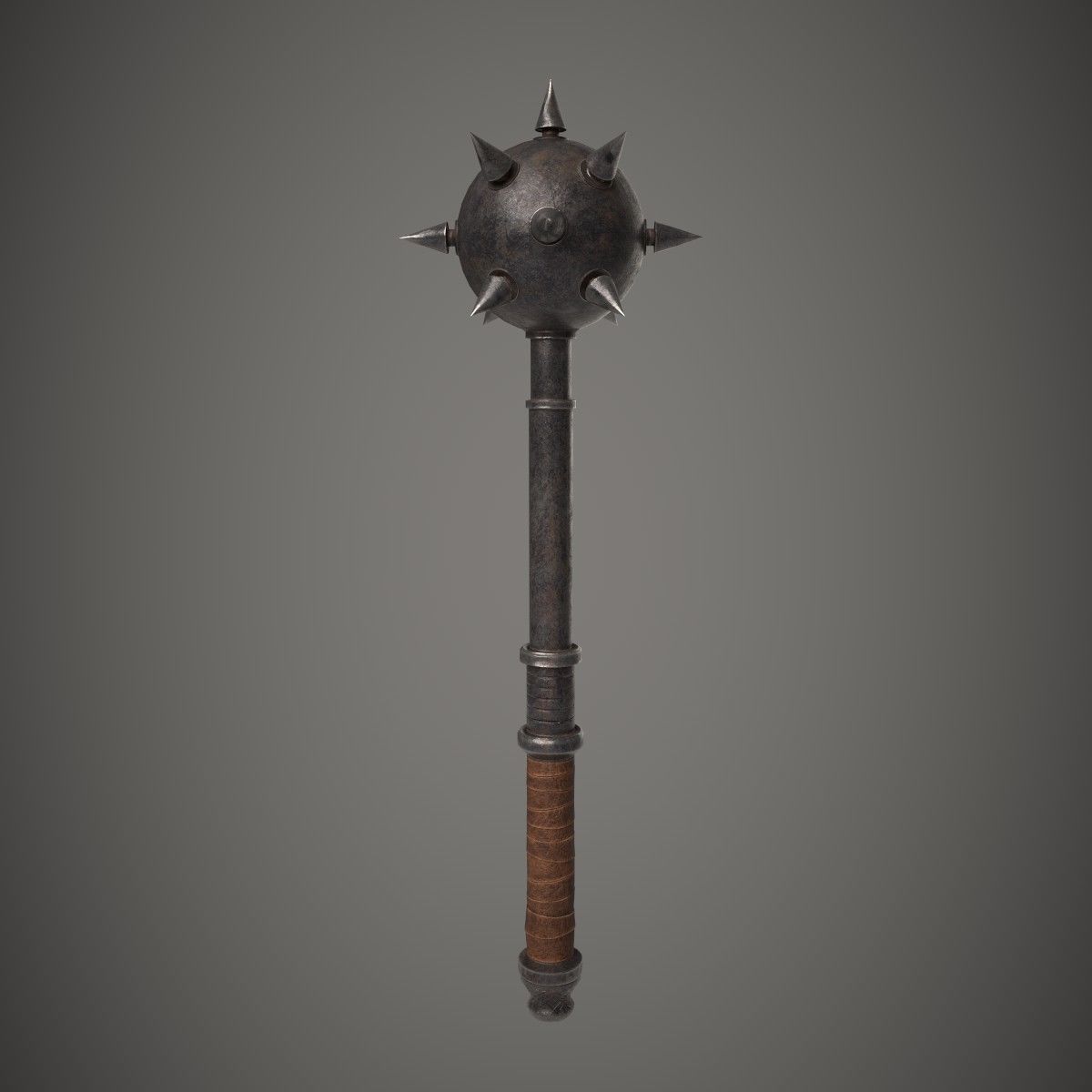3D model Medieval Mace VR / AR / low-poly | CGTrader