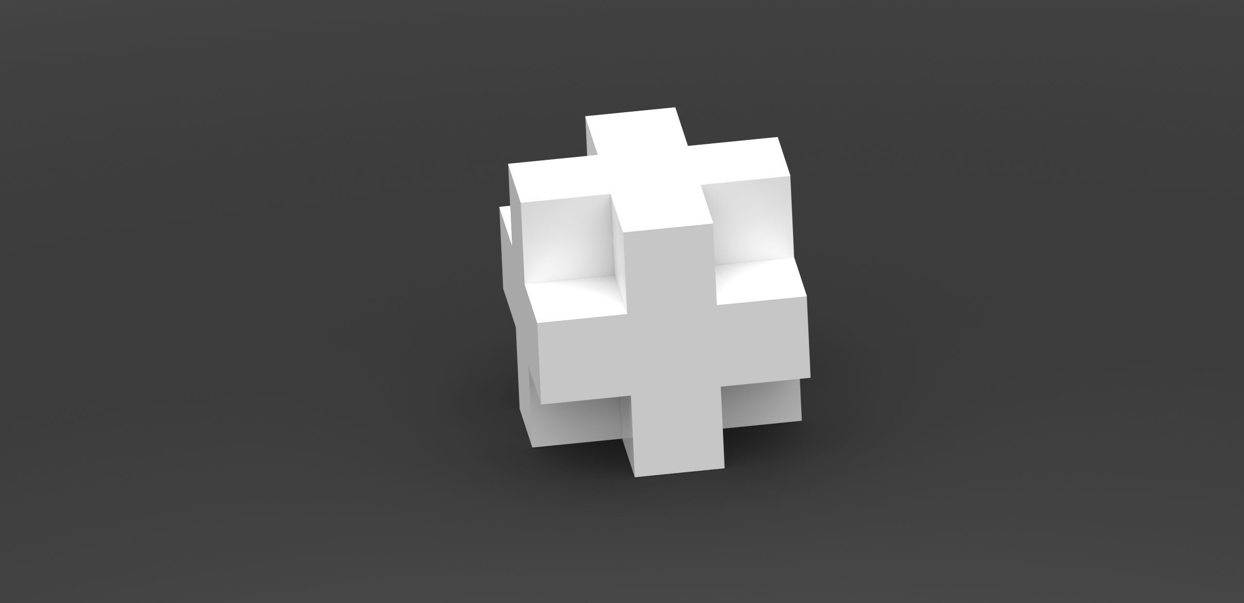 Plus 3D Figure 3D model 3D printable | CGTrader