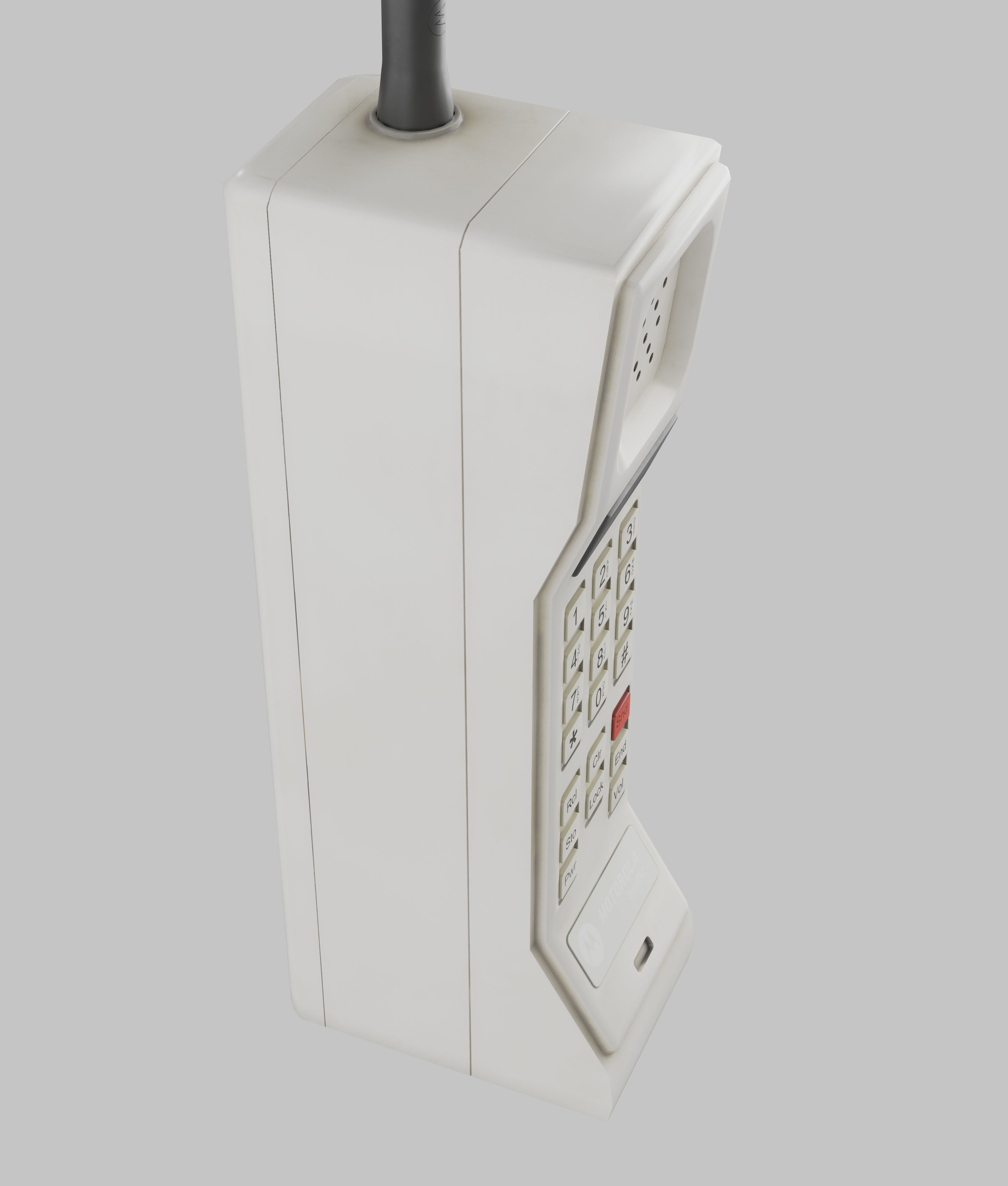 3D model lowpoly MOTOROLA DynaTAC-Retro phone VR / AR / low-poly | CGTrader
