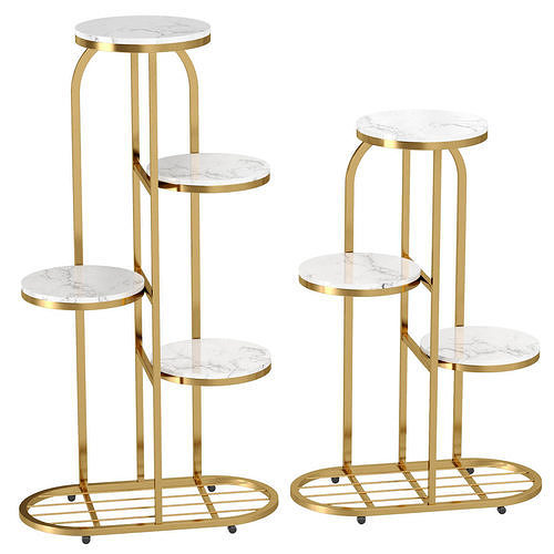 ROUND PLANT TABLE free 3D model | CGTrader