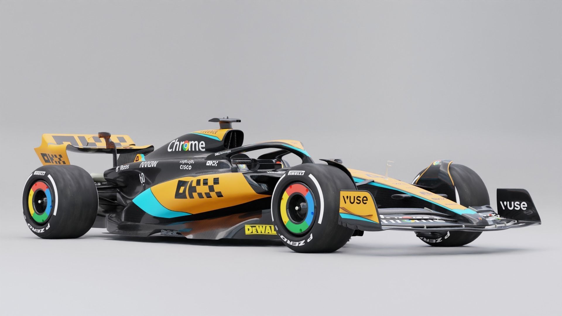 McLaren MCL60 3D model | CGTrader