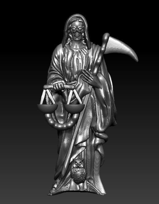 Holy death 3D model 3D printable | CGTrader