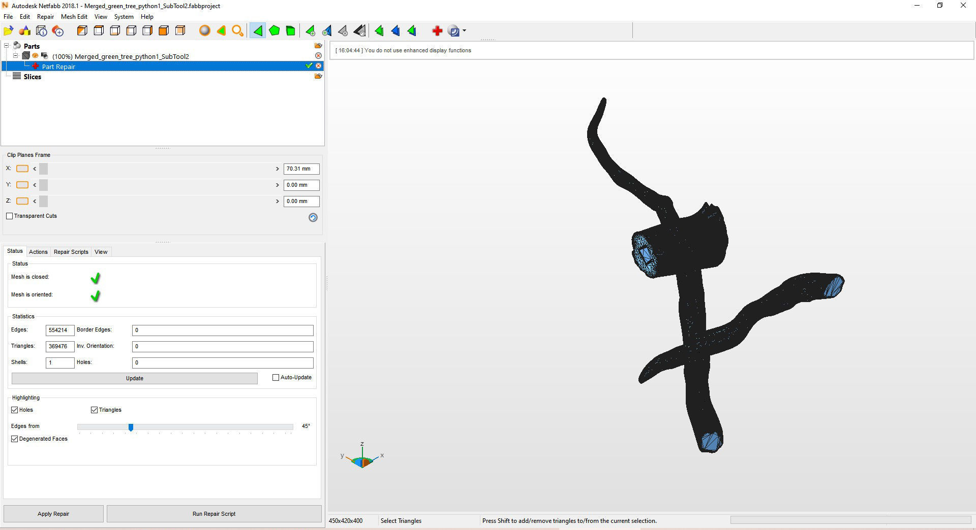 Green tree python 3D model 3D printable | CGTrader