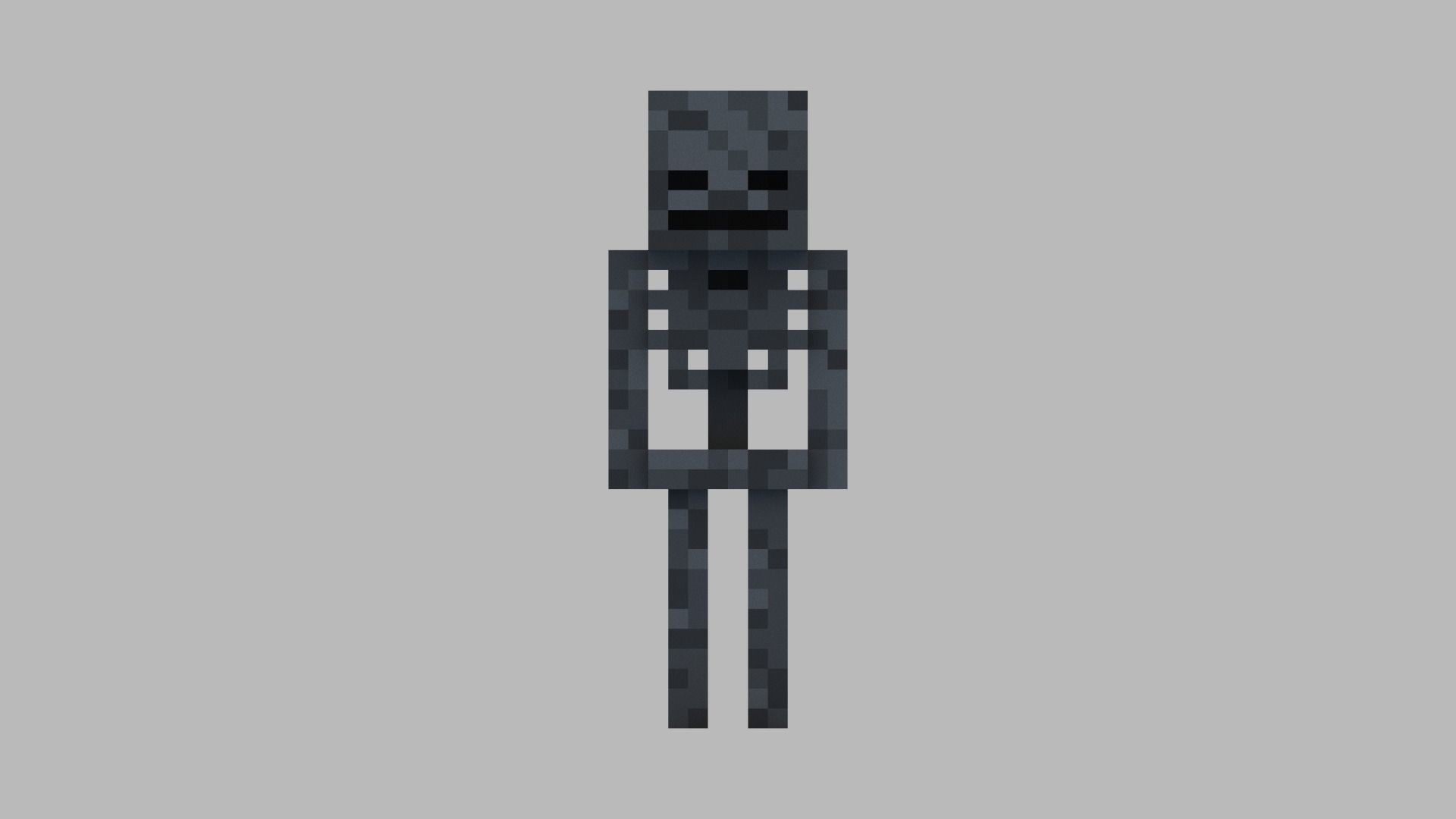 3D model Minecraf Skeleton VR / AR / low-poly | CGTrader