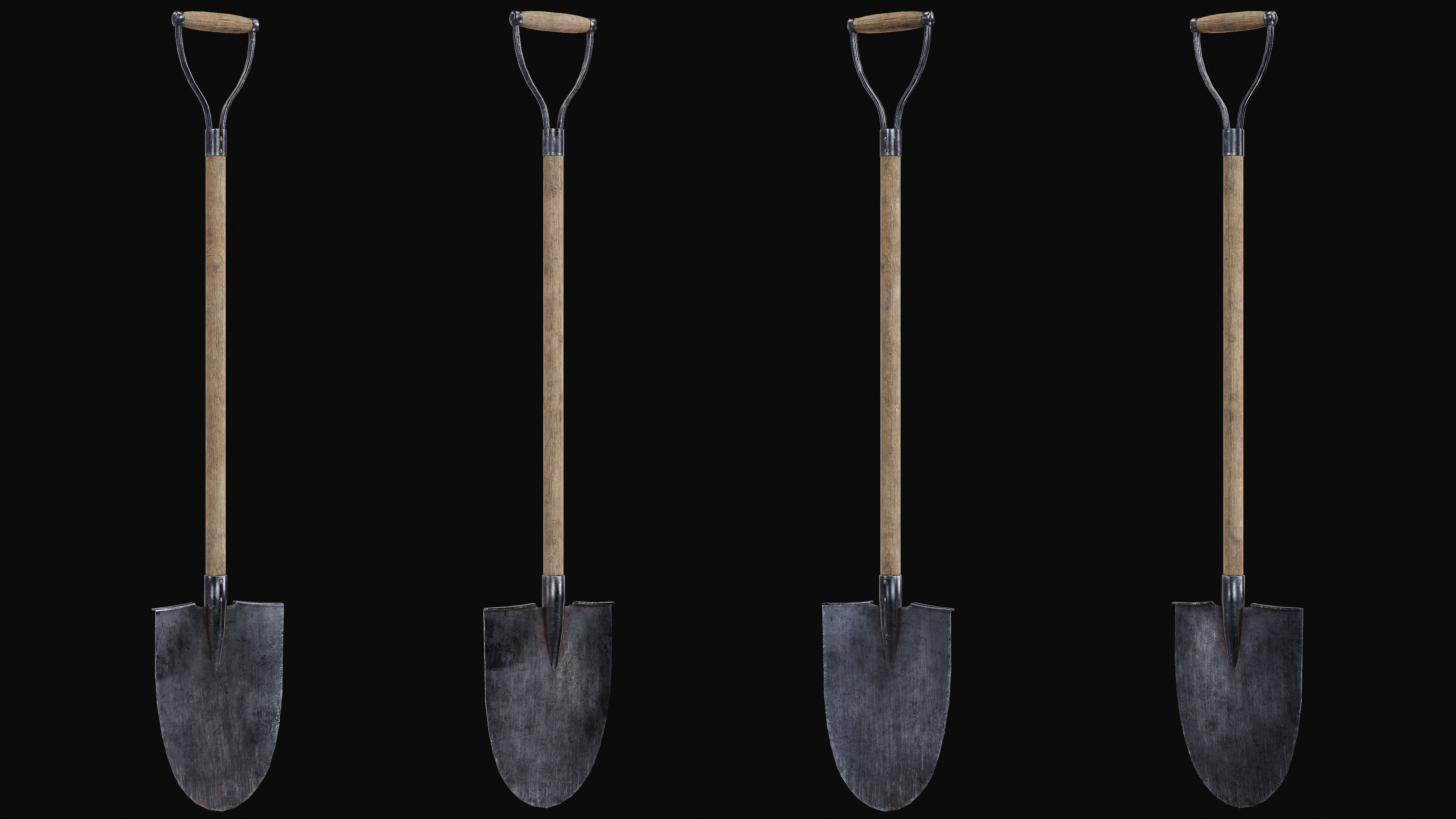 3D model Set of 5 Mining Tools VR / AR / low-poly | CGTrader