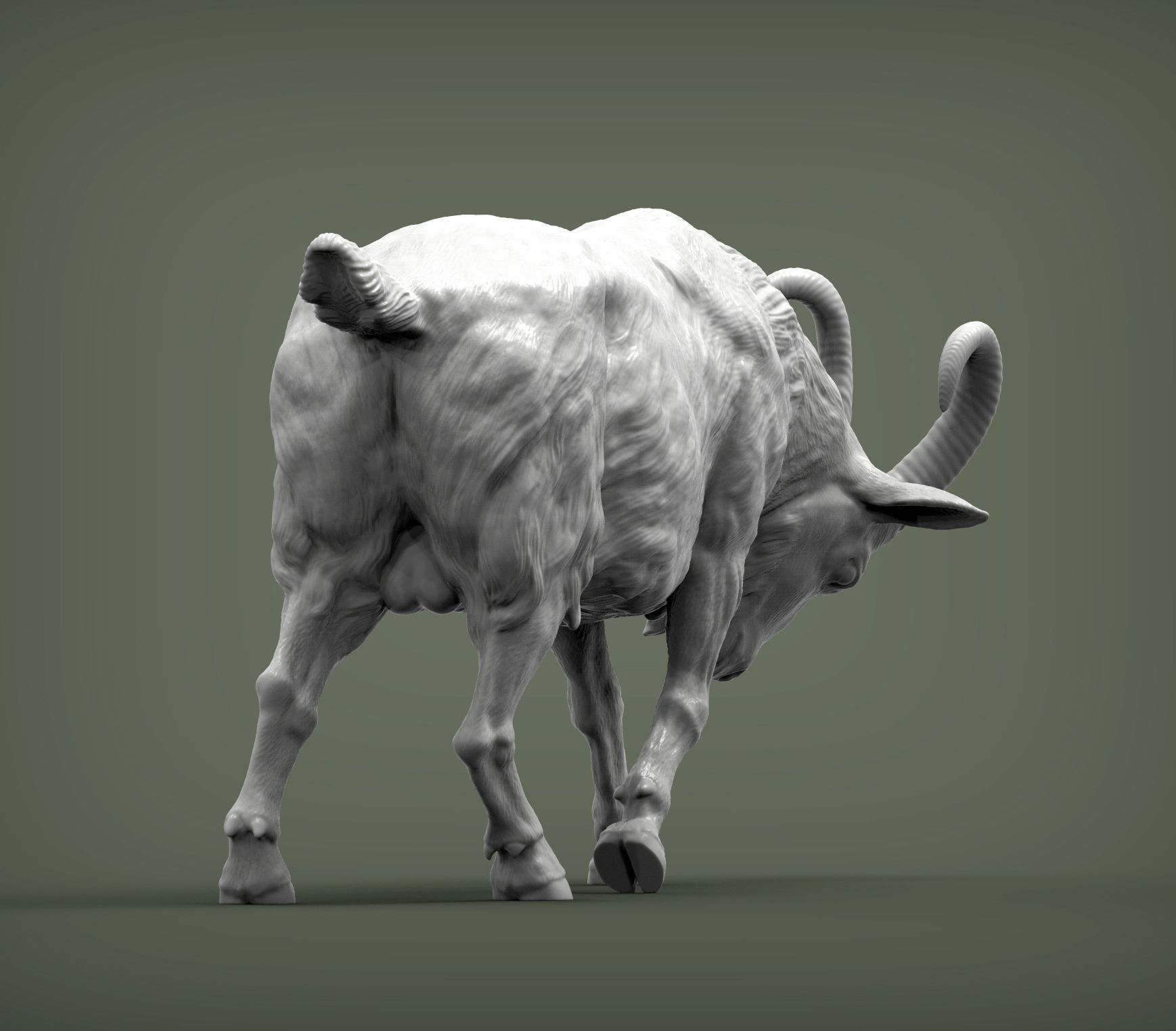 Goat attacks 3D model 3D printable | CGTrader