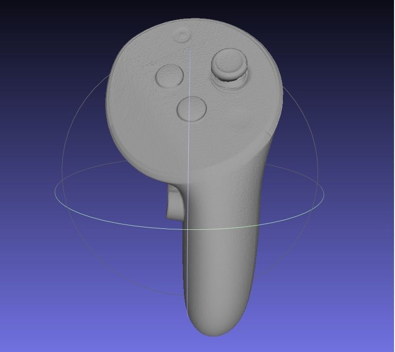 Oculus Meta Quest Pro controller scanned model 3D model 3D printable ...