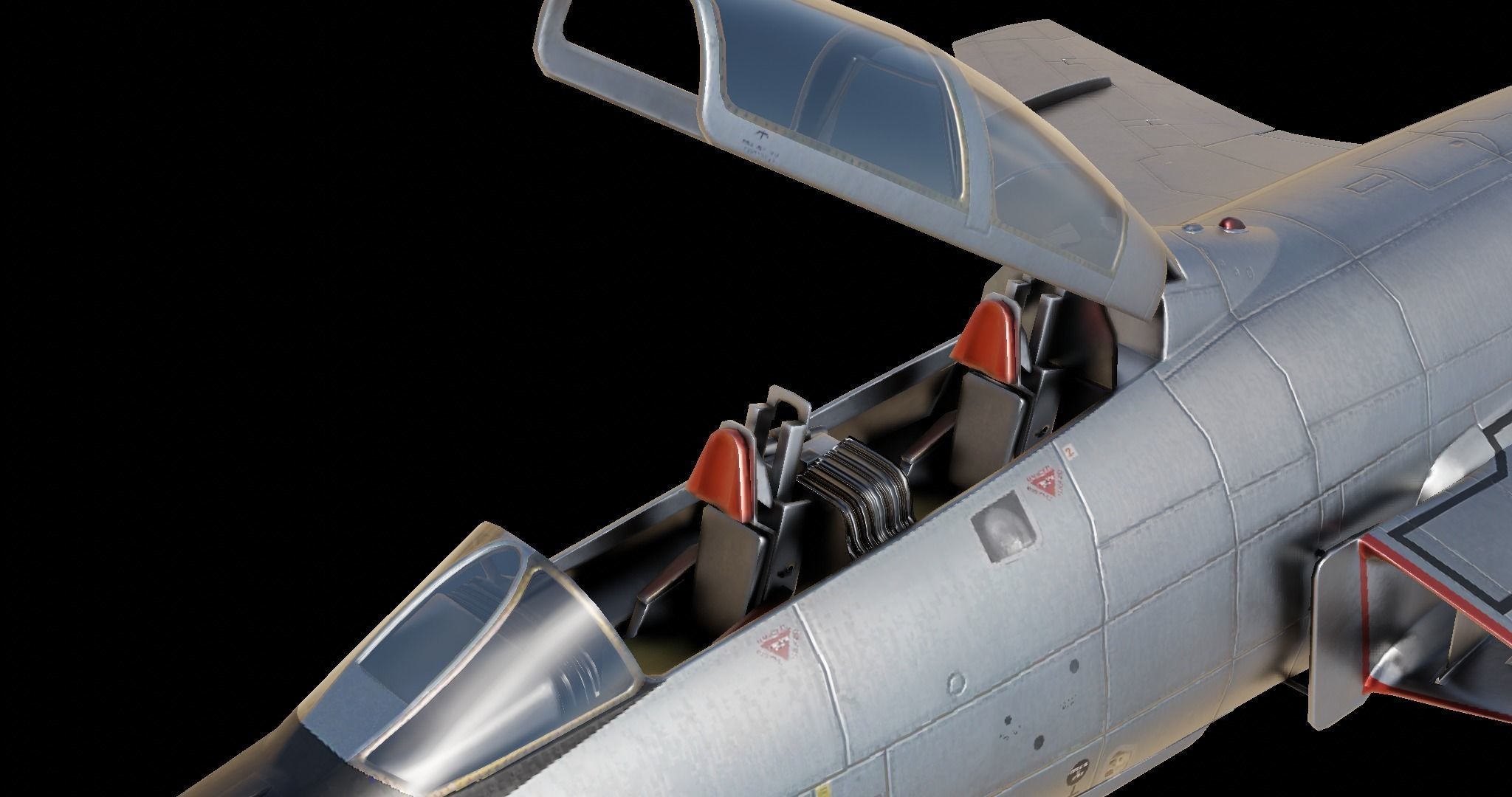 3D model McDonnell F-101 Voodoo VR / AR / low-poly | CGTrader