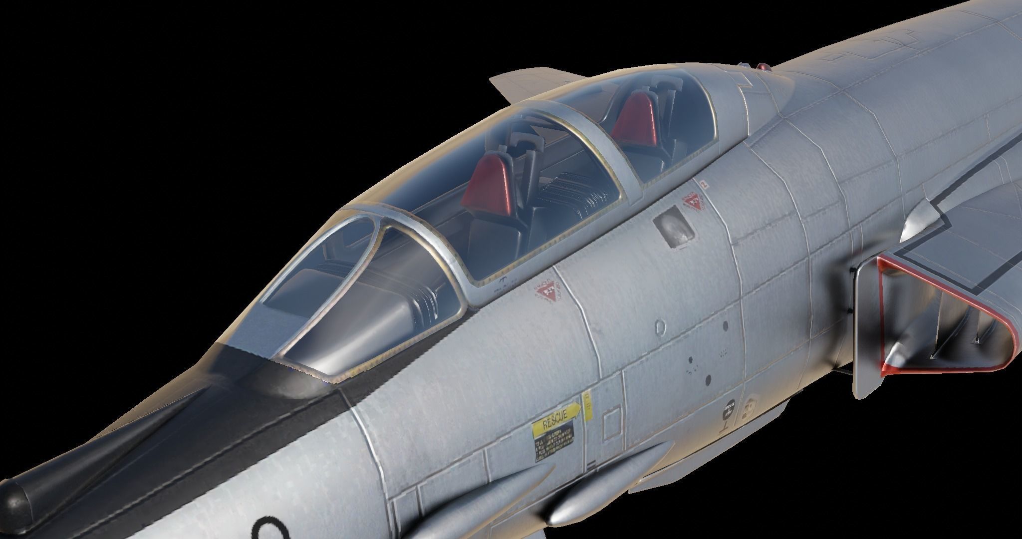 3D model McDonnell F-101 Voodoo VR / AR / low-poly | CGTrader