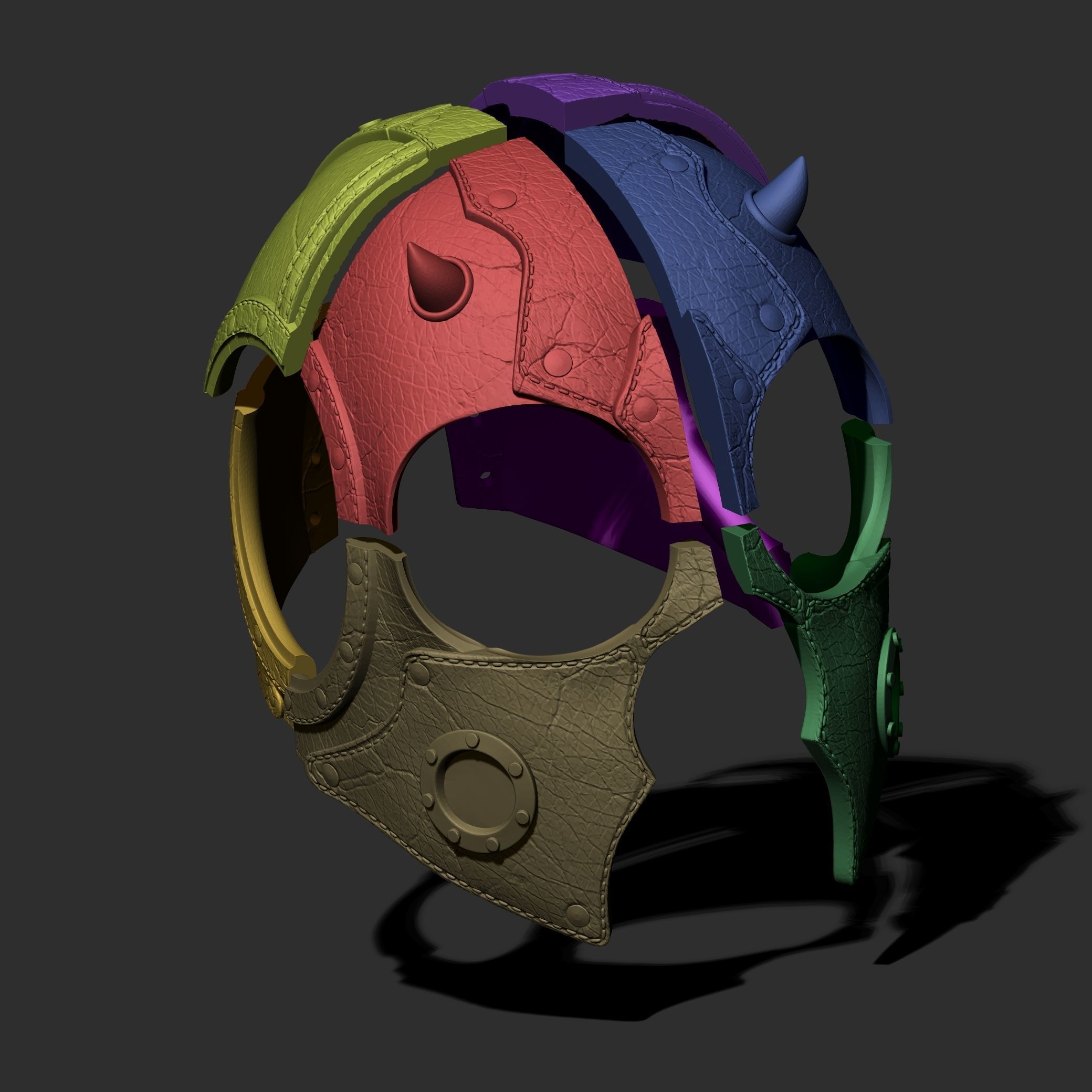 IMPERA MASK - NAMELESS GHOUL - GHOST B C 3D model 3D printable | CGTrader