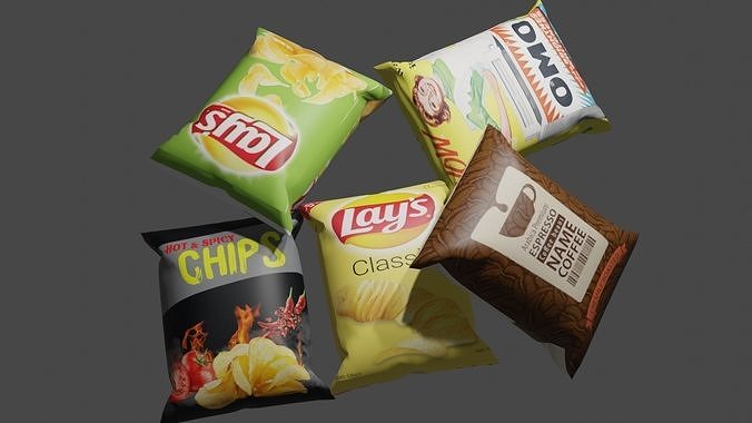 3D model Snack Attack Mouth watering 3D Models of Your Favorite Treats ...