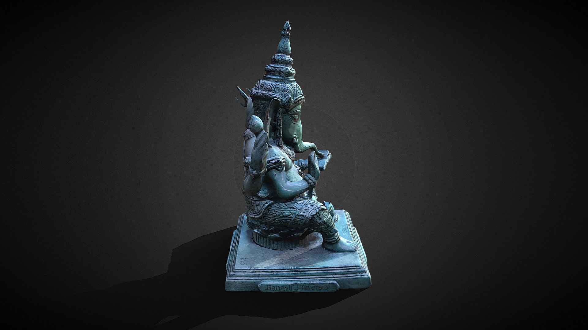 Ganesha Statue 3D model 3D printable | CGTrader