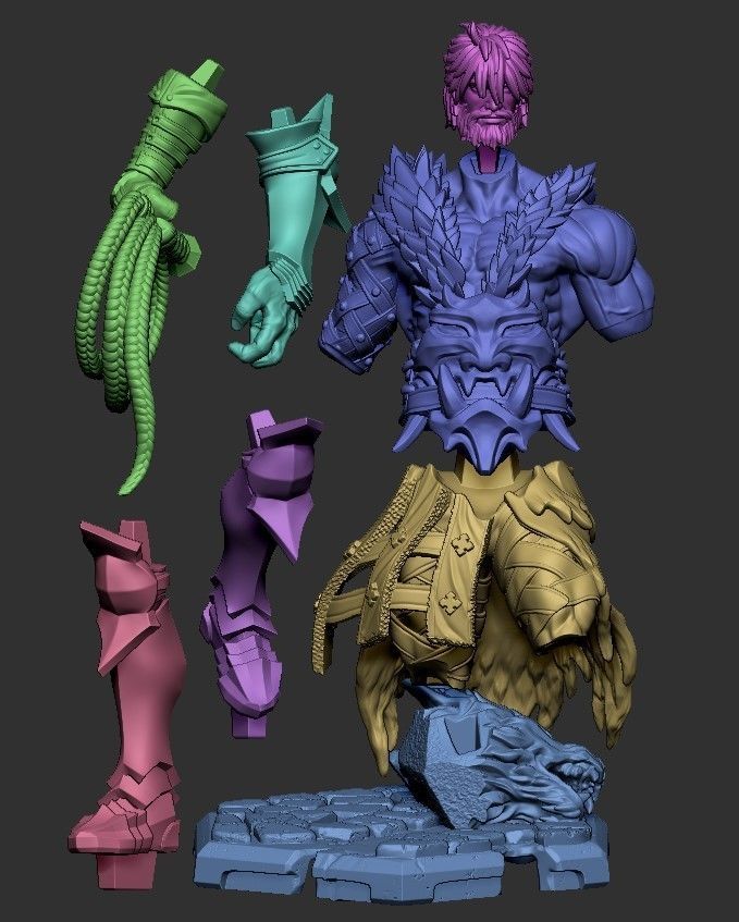 Simon Belmont 3D model 3D printable | CGTrader