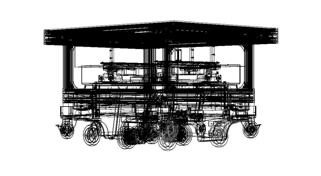 MiR100 Lift Top Module 3D model rigged | CGTrader