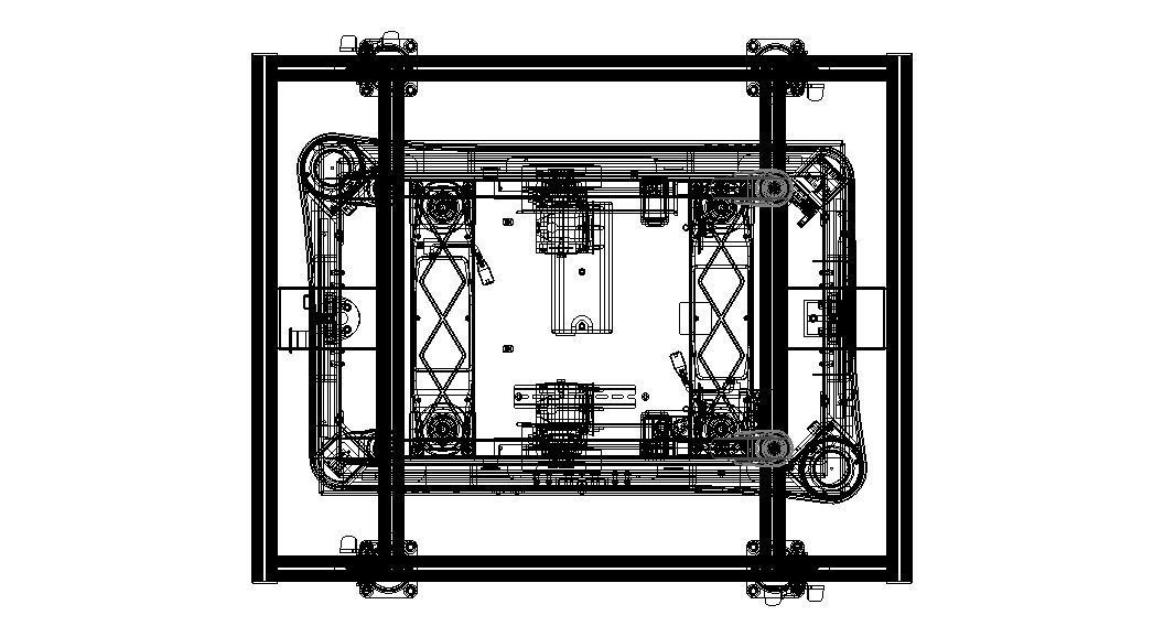 MiR100 Lift Top Module 3D model rigged | CGTrader
