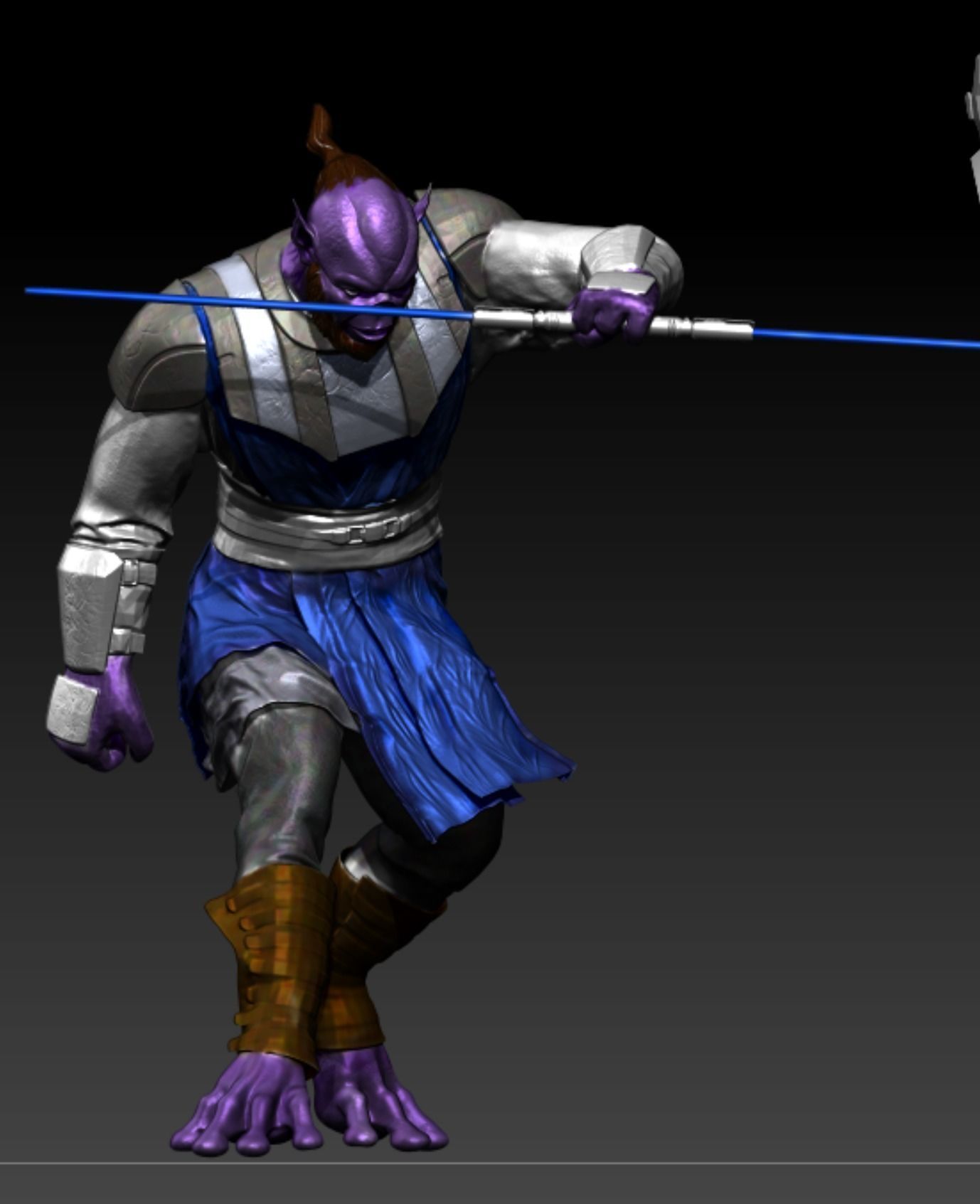 Star wars Jedi Fallen order Jaro Tapal High poly model 3D model 3D printable | CGTrader