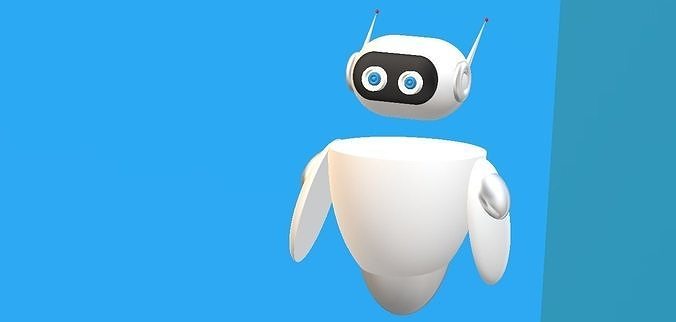 mini robot 3D model | CGTrader