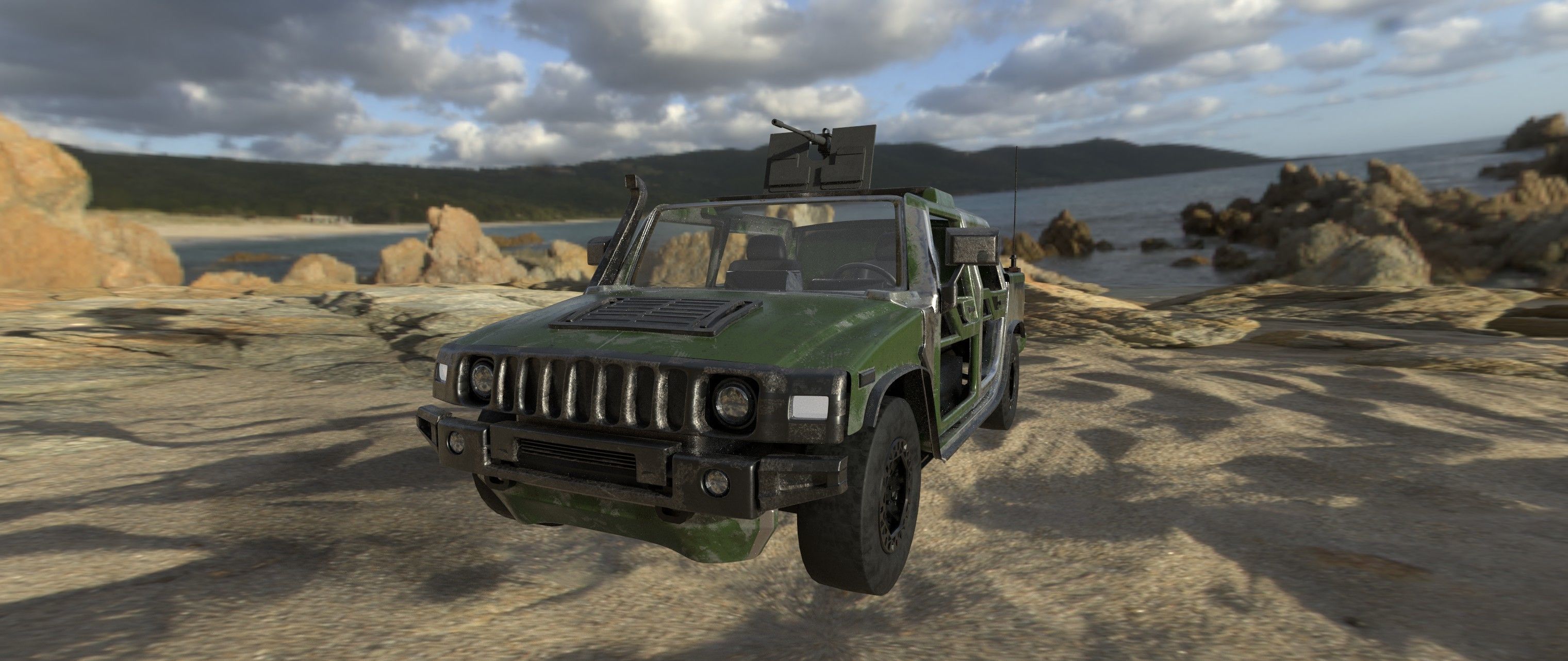Maung Tactical Vehicle 3D model | CGTrader