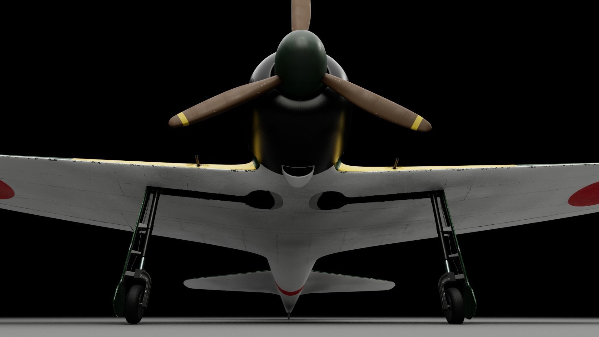 A6M5 Zero fighter 3d model 3D model | CGTrader