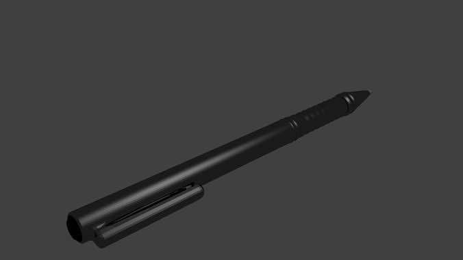3D model Low Poly Ball Pen VR / AR / low-poly | CGTrader