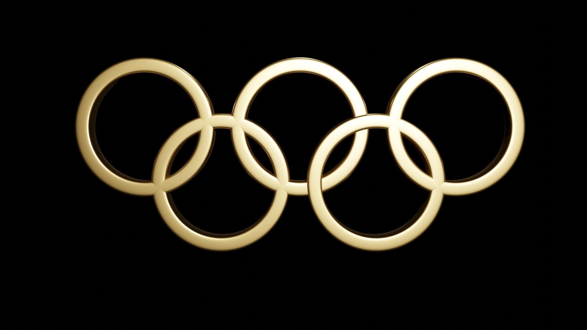 Olympic Game Gold 3D model | CGTrader