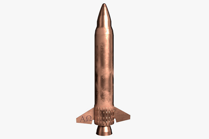 Alpha-Omega Bomb 3D model | CGTrader